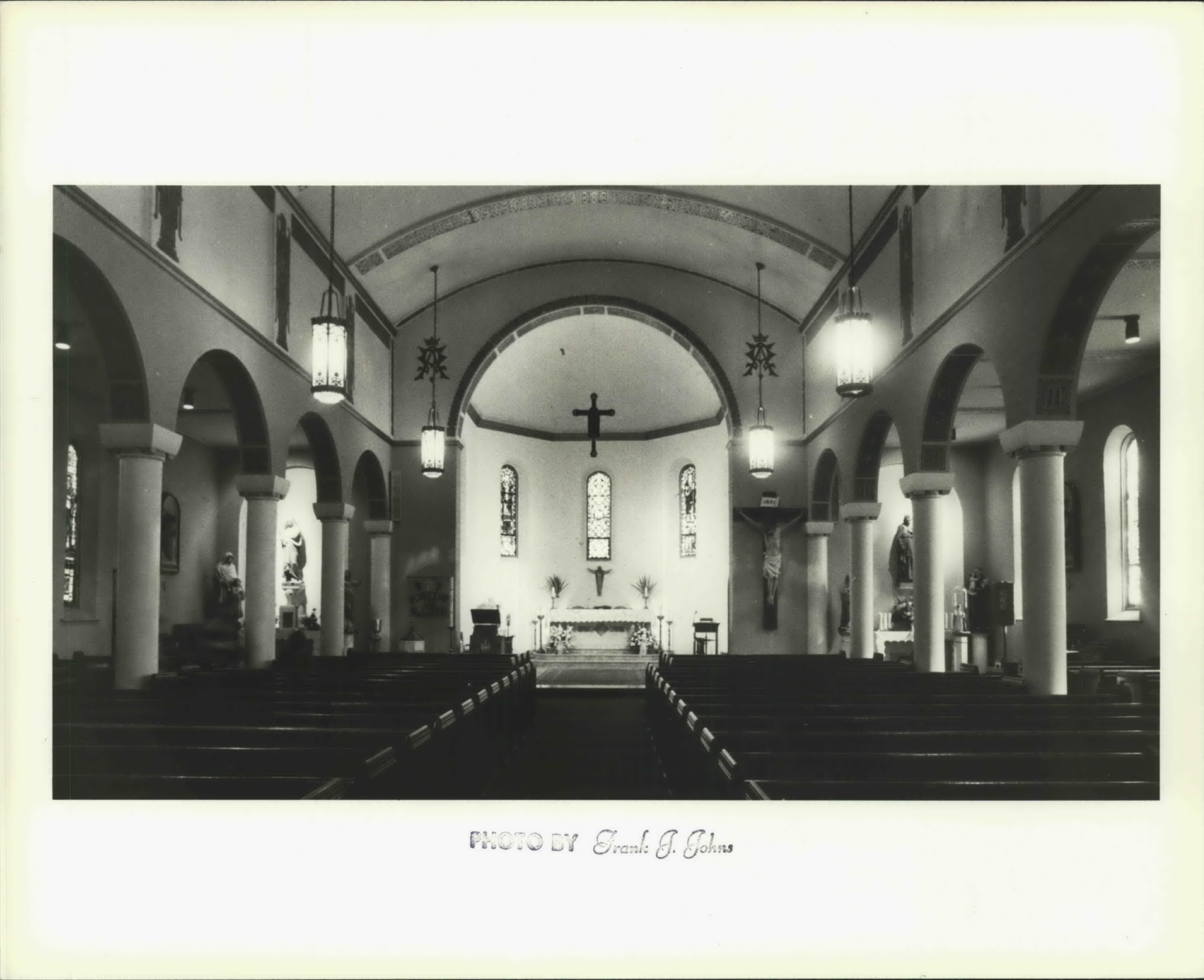 Vintage and new photos of former St. Mary's R.C. Church in Rosebank ...