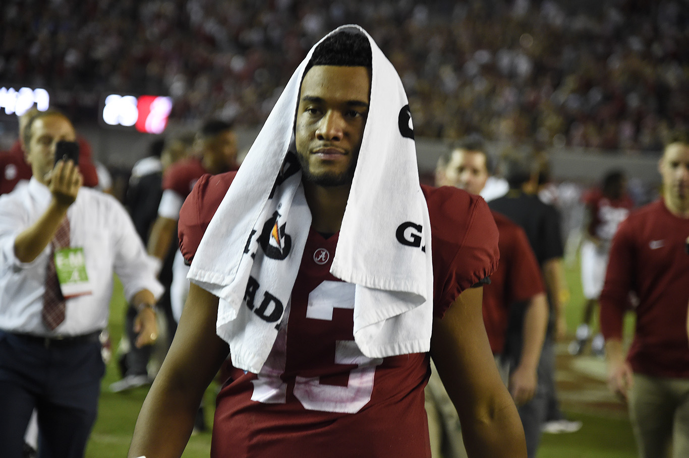 Alabama quarterback Tua Tagovailoa - al.com