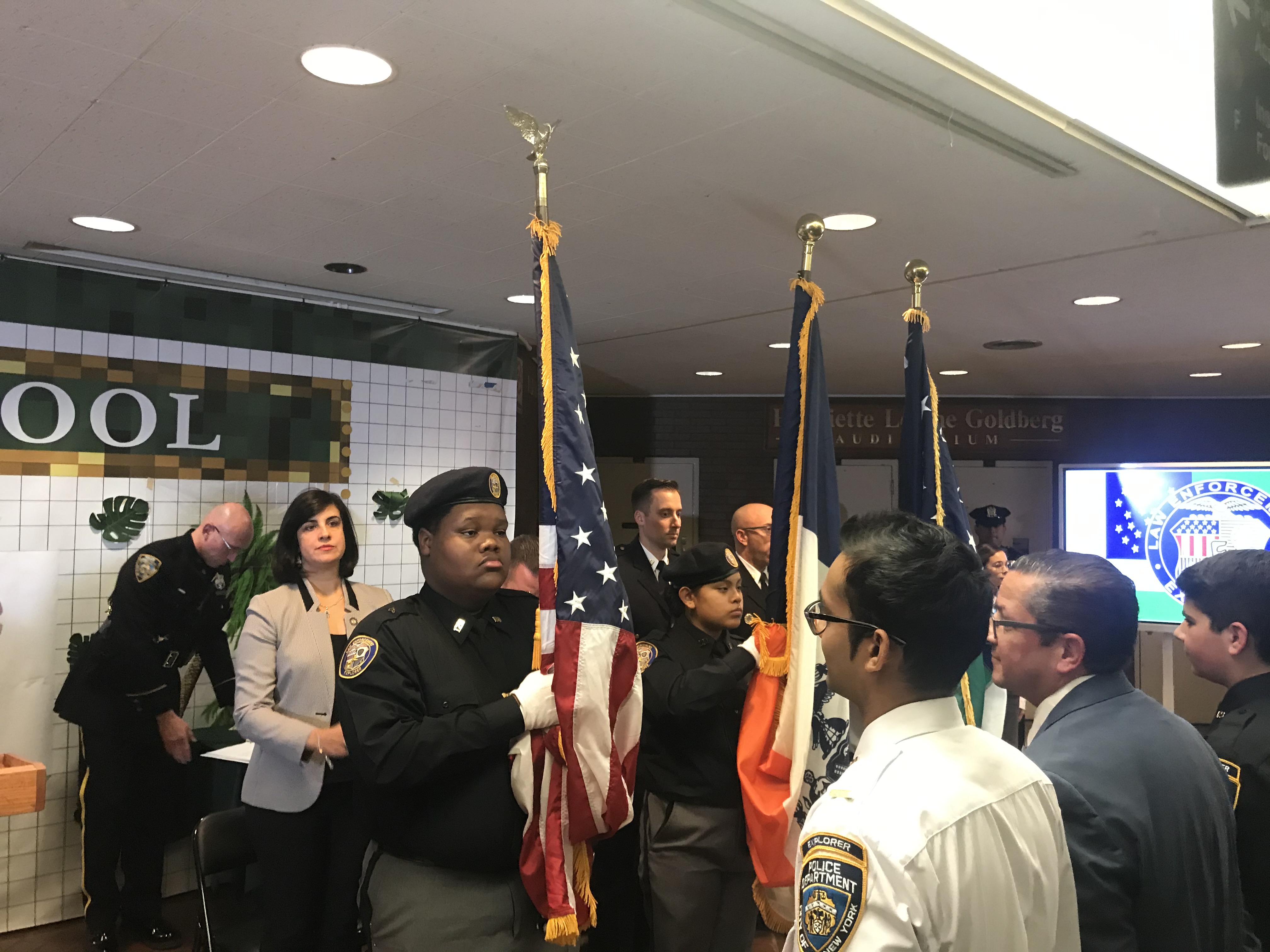 NYPD Explorers Ceremony Award - silive.com