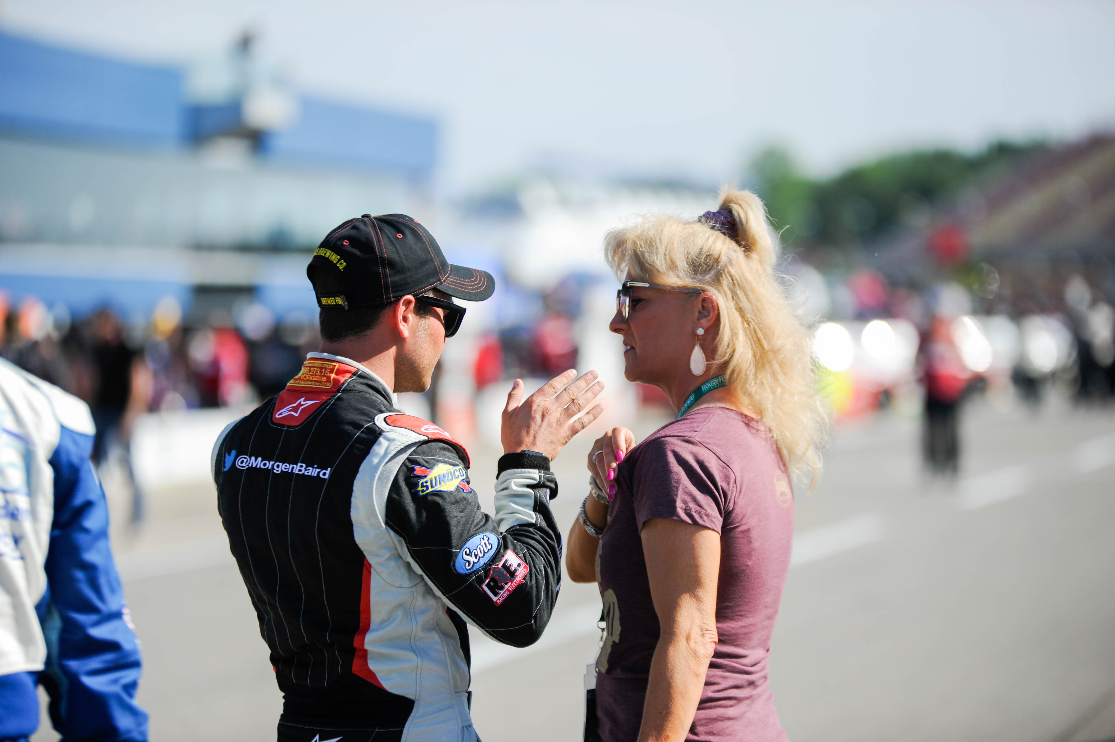 Grass Lake's Morgen Baird day competing at the Michigan International ...