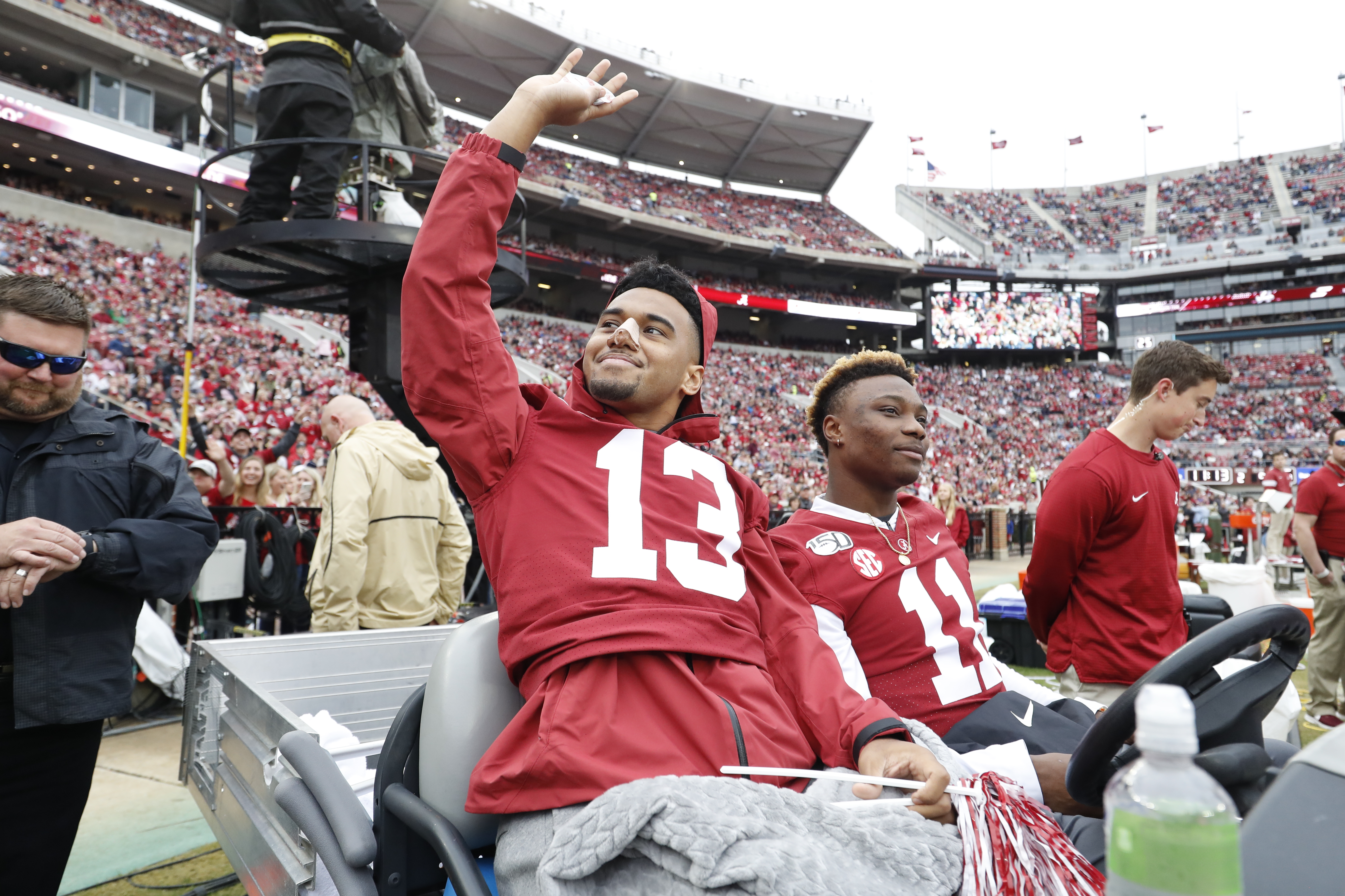 Alabama quarterback Tua Tagovailoa - al.com