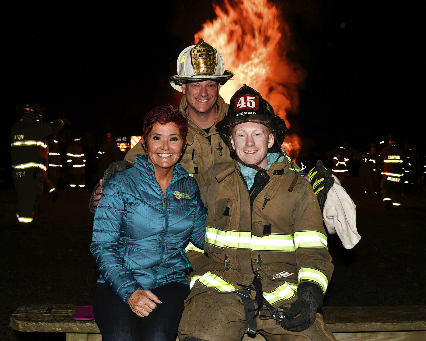 The 12th Annual Clinton Yuletide Bonfire in Clinton, NJ on 2-1-2020 ...