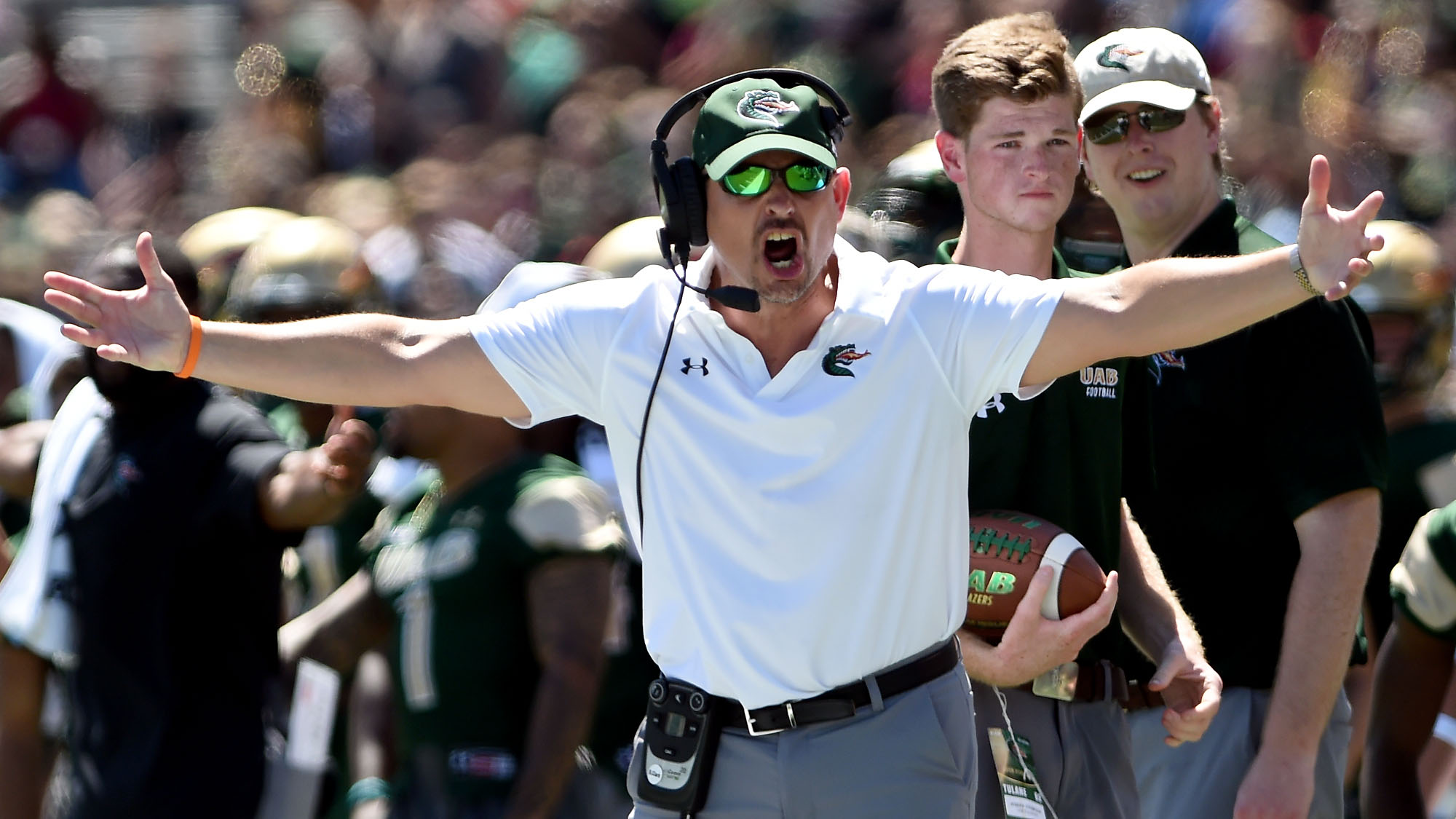 UAB football coach Bill Clark - al.com