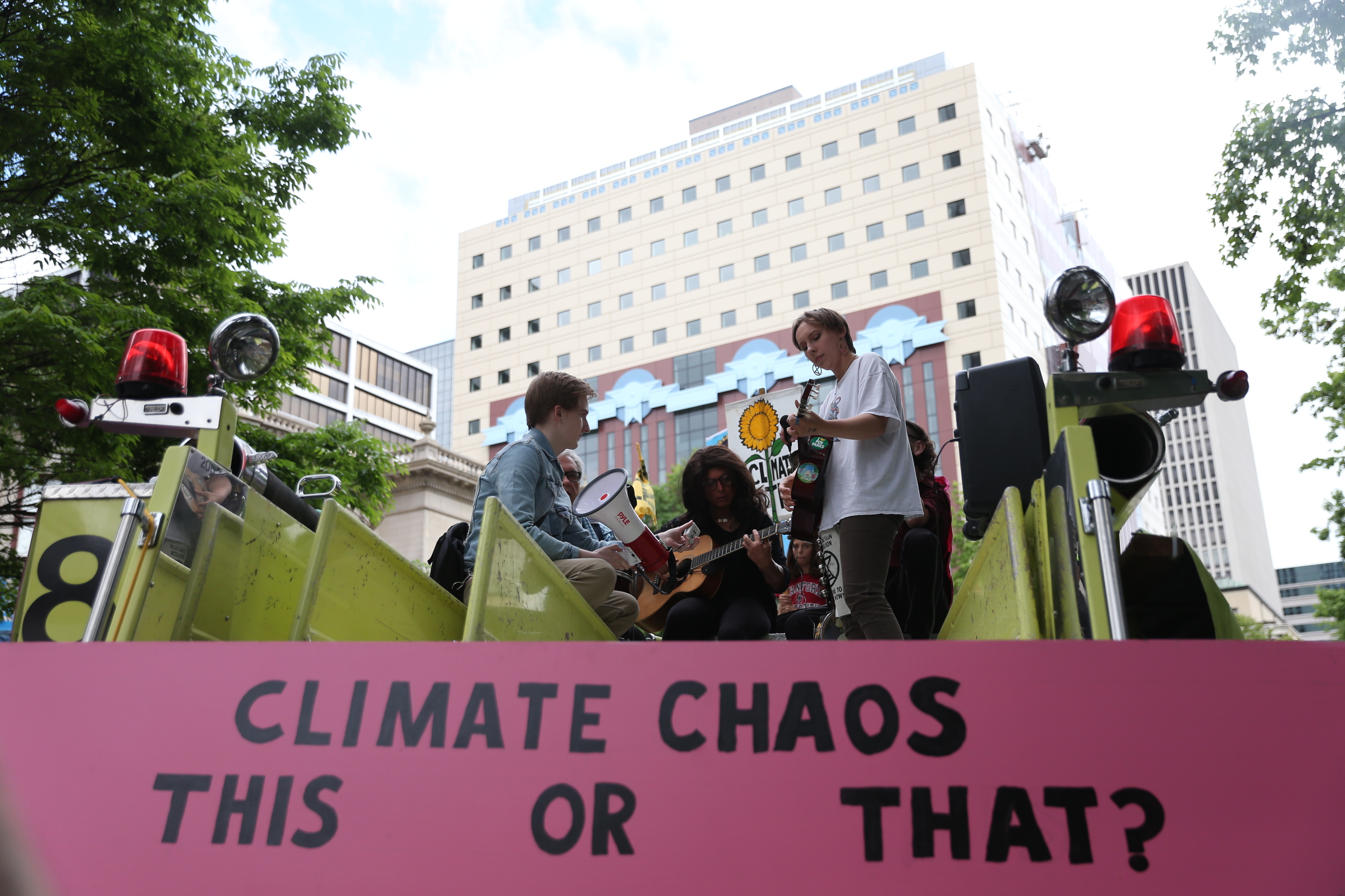 Climate Change Demonstration in Downtown Portland - oregonlive.com