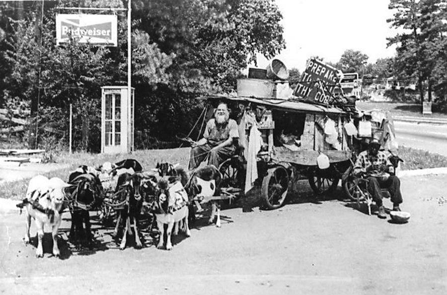 The legendary Goat Man’s decades-long walk across Alabama - al.com