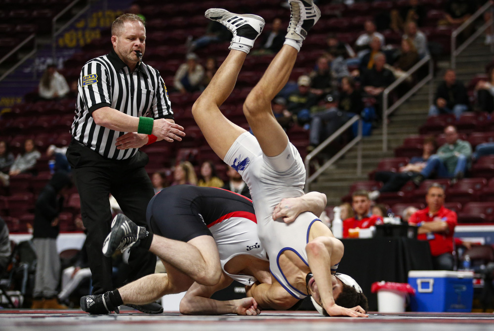PIAA Class 3A team wrestling championship match: Nazareth vs ...