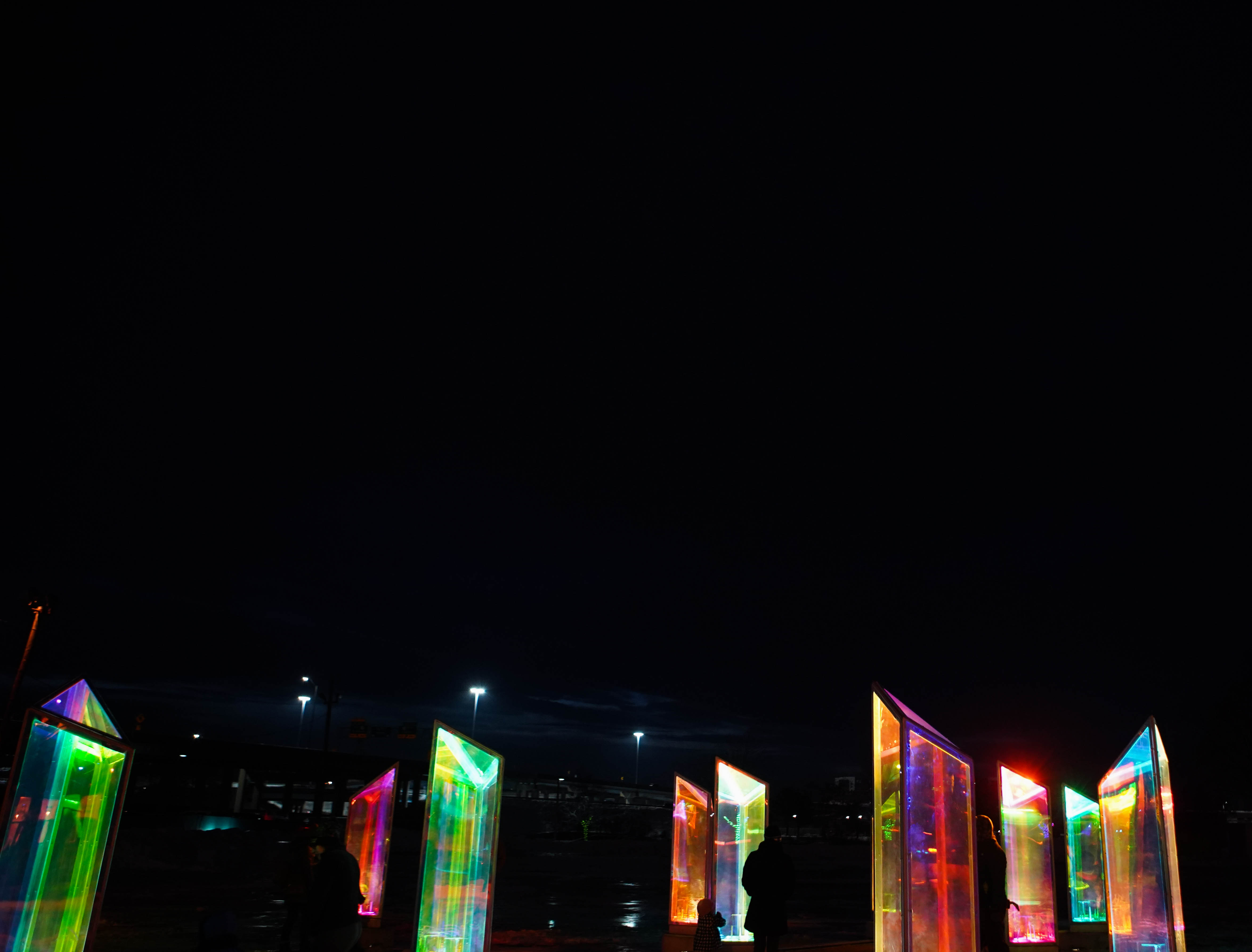 Grand Rapids' Prismatica exhibit shines bright at night - mlive.com