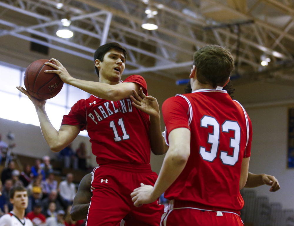 District 11 Class 3A boys basketball quarterfinals: Easton vs. Parkland ...