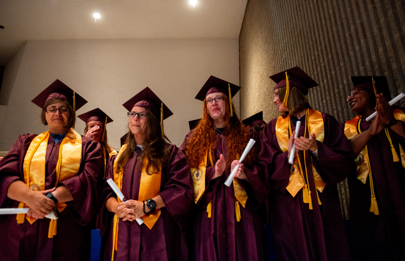 Huron Valley Women's Prison inmates graduate with associate's degrees ...