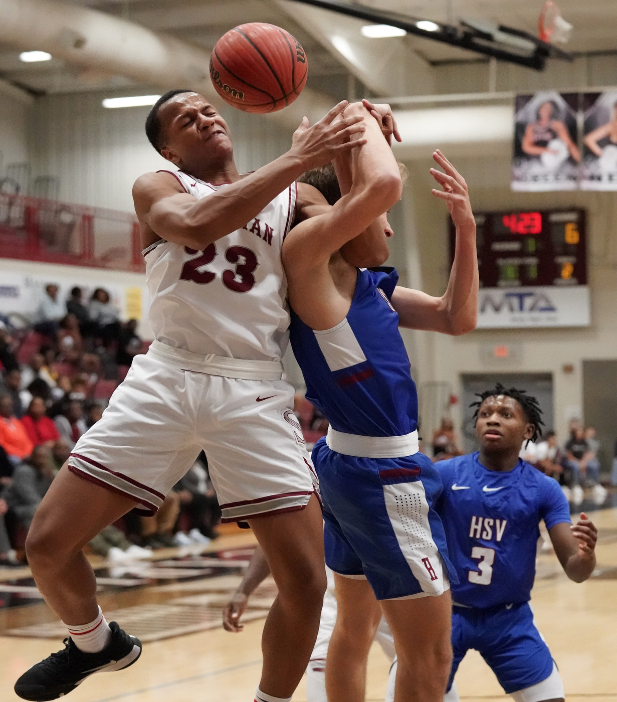 Huntsville vs. Sparkman 7A Area 7 boys basketball final 2.8.2020 - al.com
