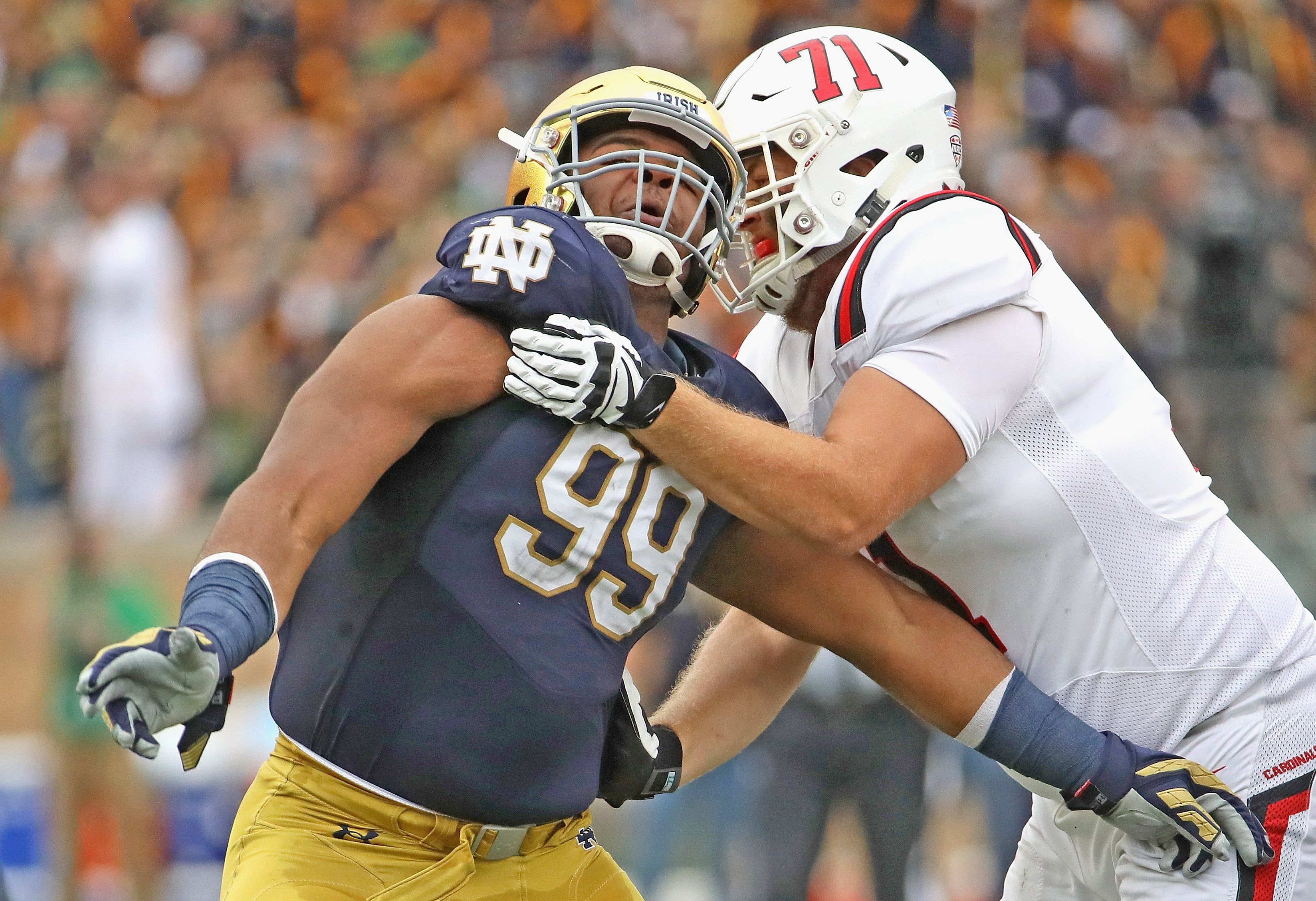 Jerry Tillery, Notre Dame defensive tackle - cleveland.com