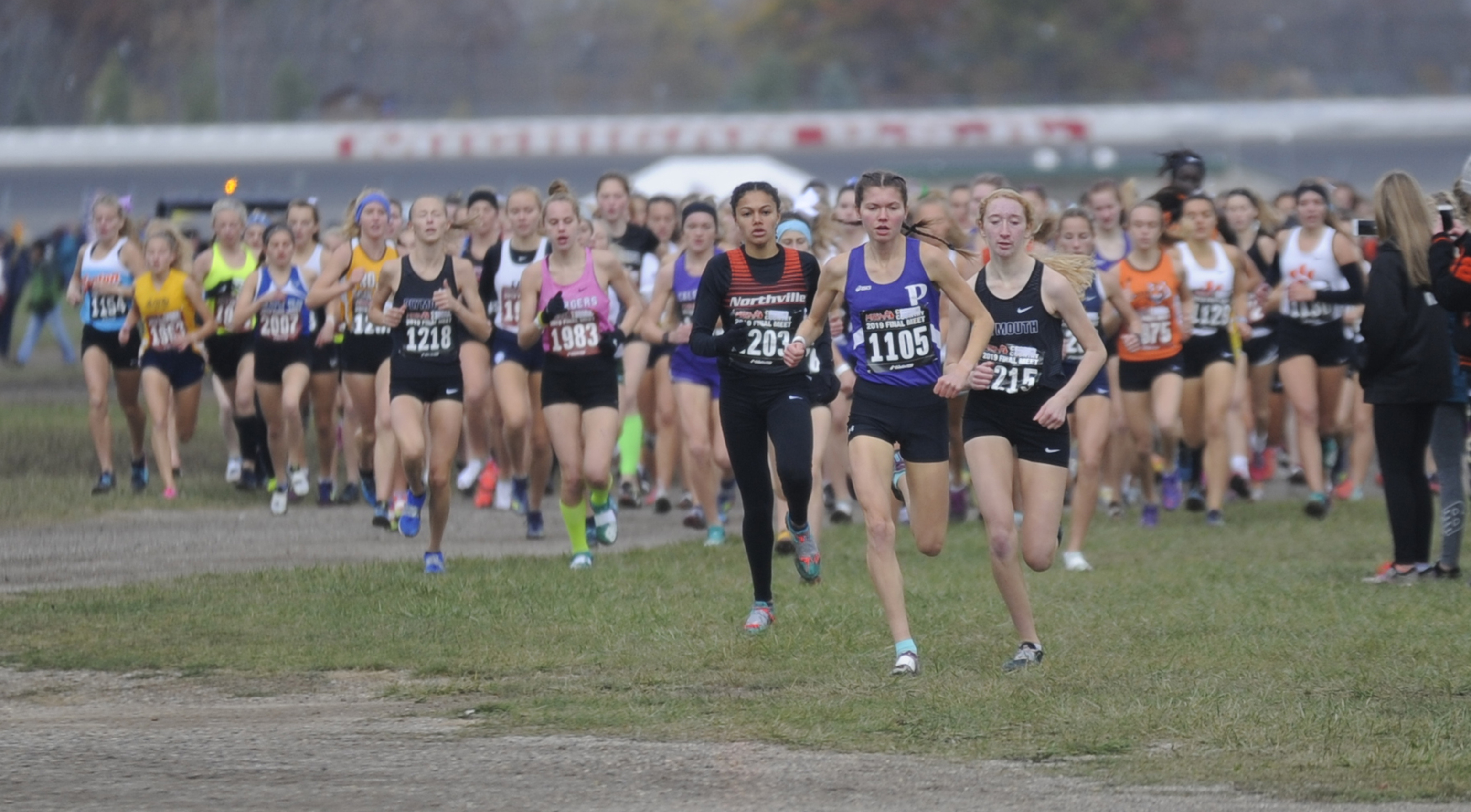 Division 1 girls Michigan state cross country championships 2019 ...