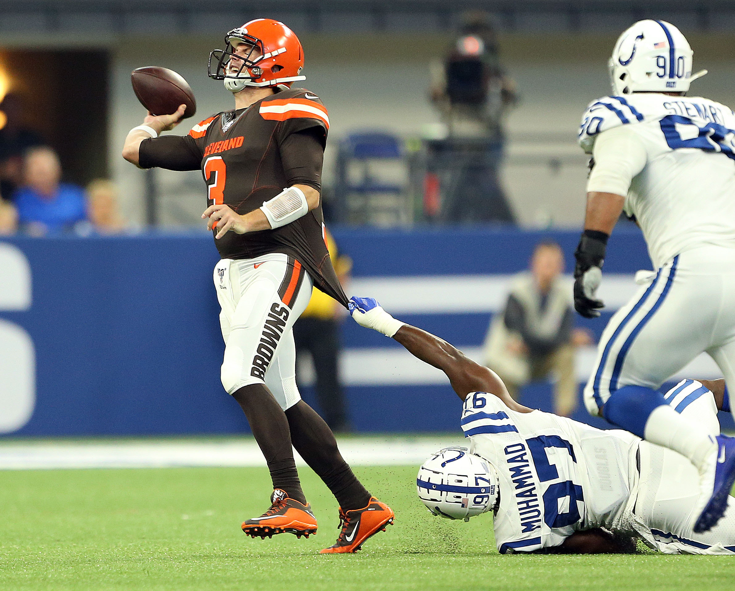 Cleveland Browns vs. Indianapolis Colts preseason, August 17, 2019 ...