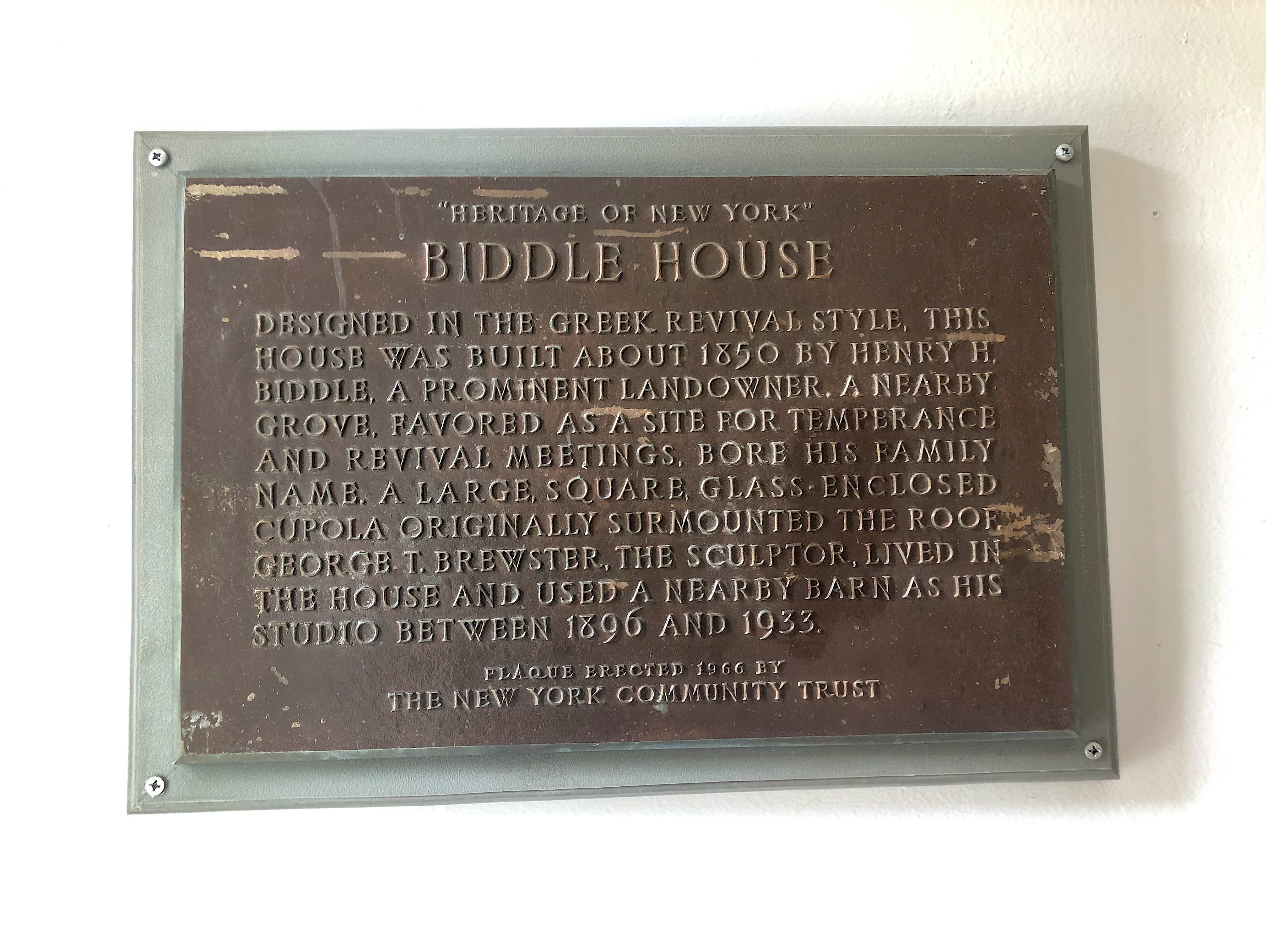 Cool Spaces: NYC Landmark H.H. Biddle House - silive.com