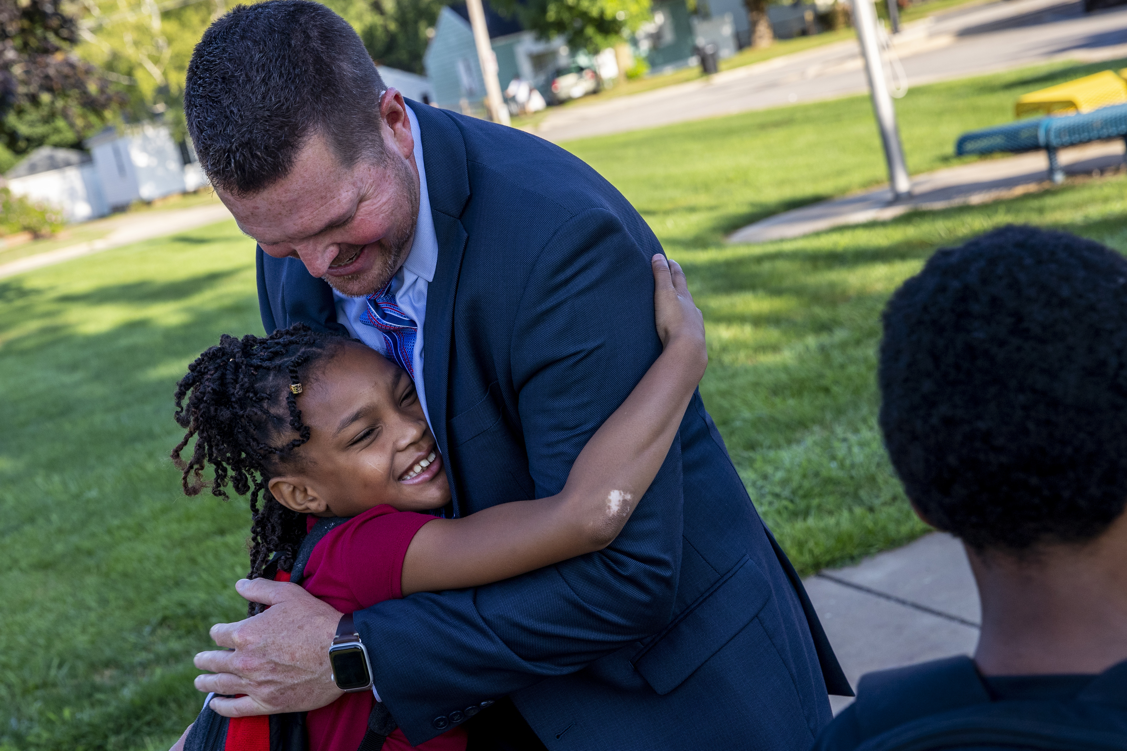 First day of school for North Godwin Elementary - mlive.com