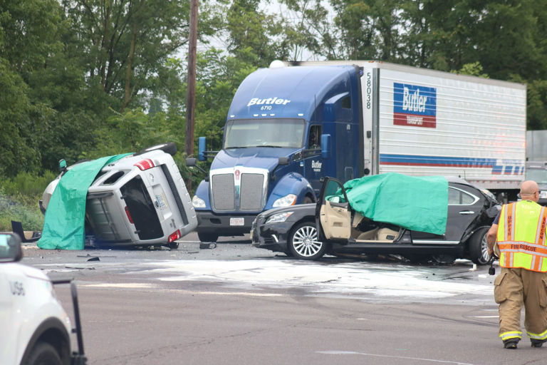 Driver charged in Route 309 crash that killed 3 people ...