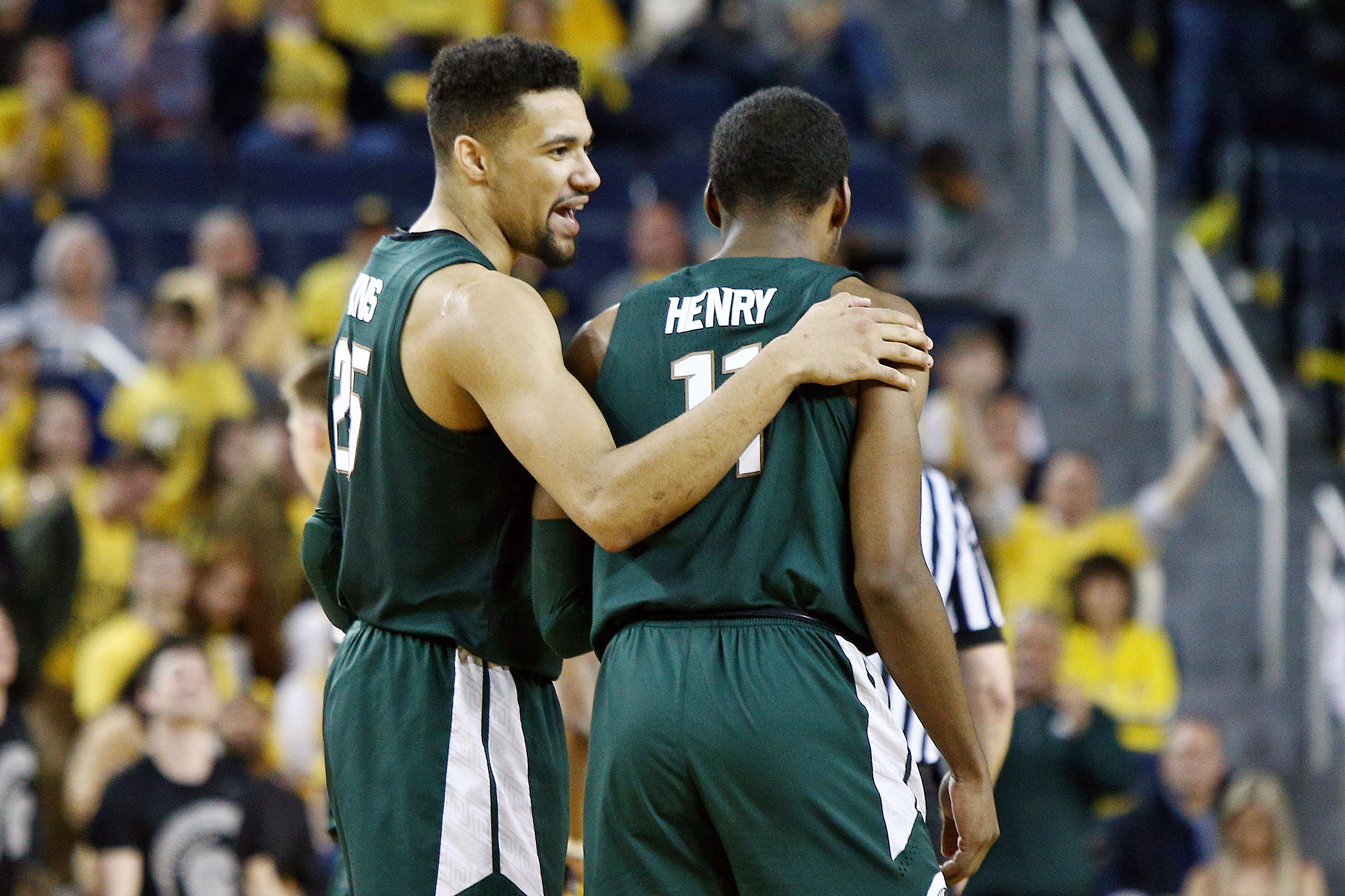 College basketball: Michigan vs. Michigan State - February 24, 2019 ...