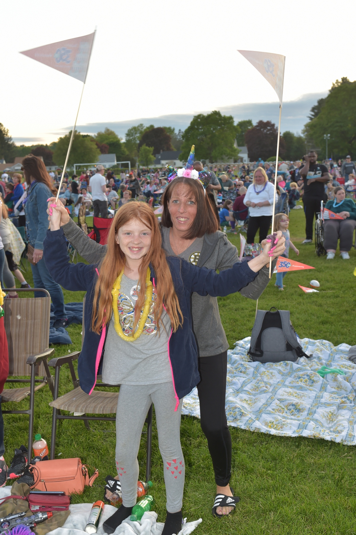 Westfield 350 celebrates with fireworks, carnival and concert ...