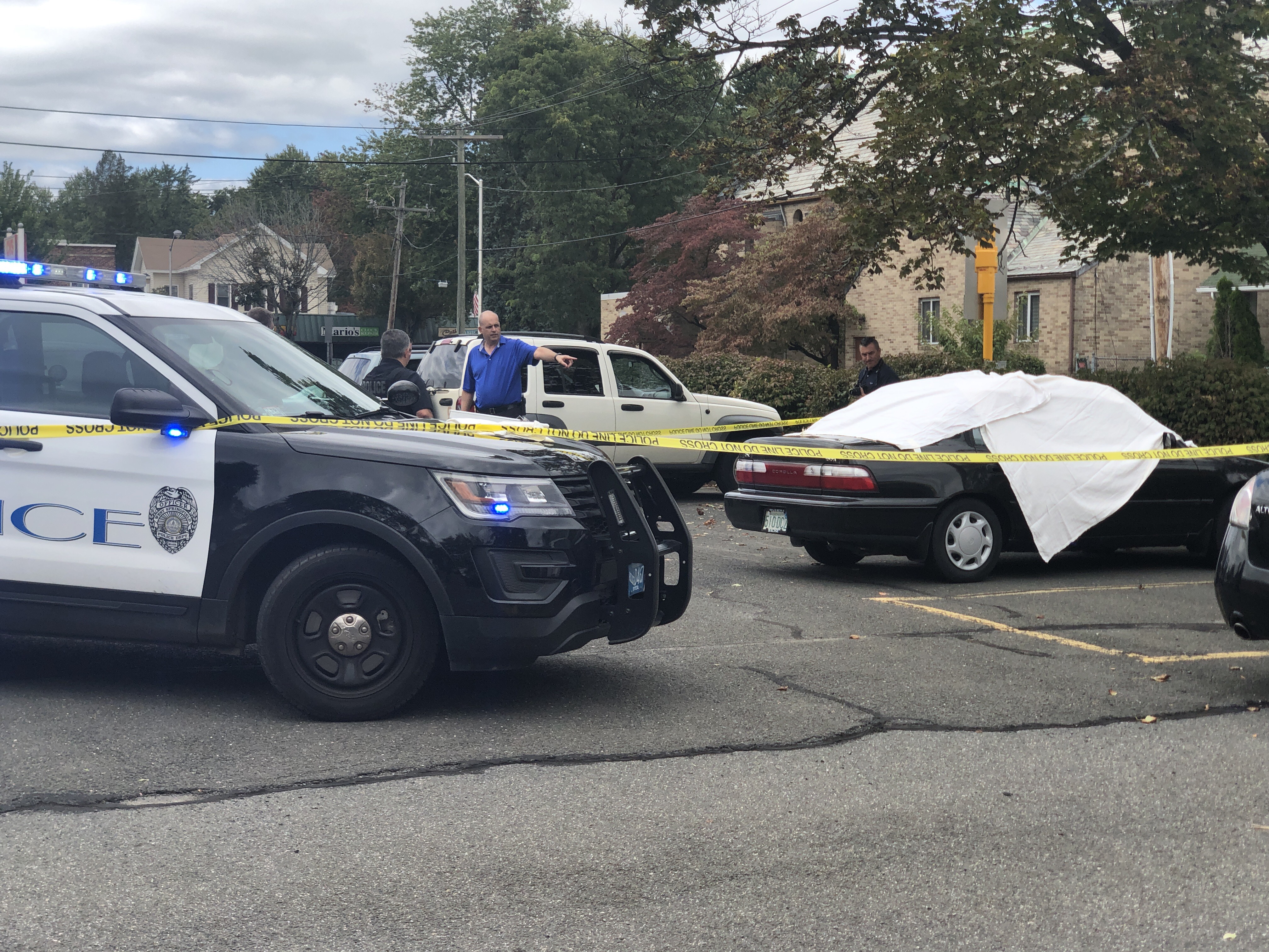 West Springfield police respond to downtown shooting on Elm Street ...