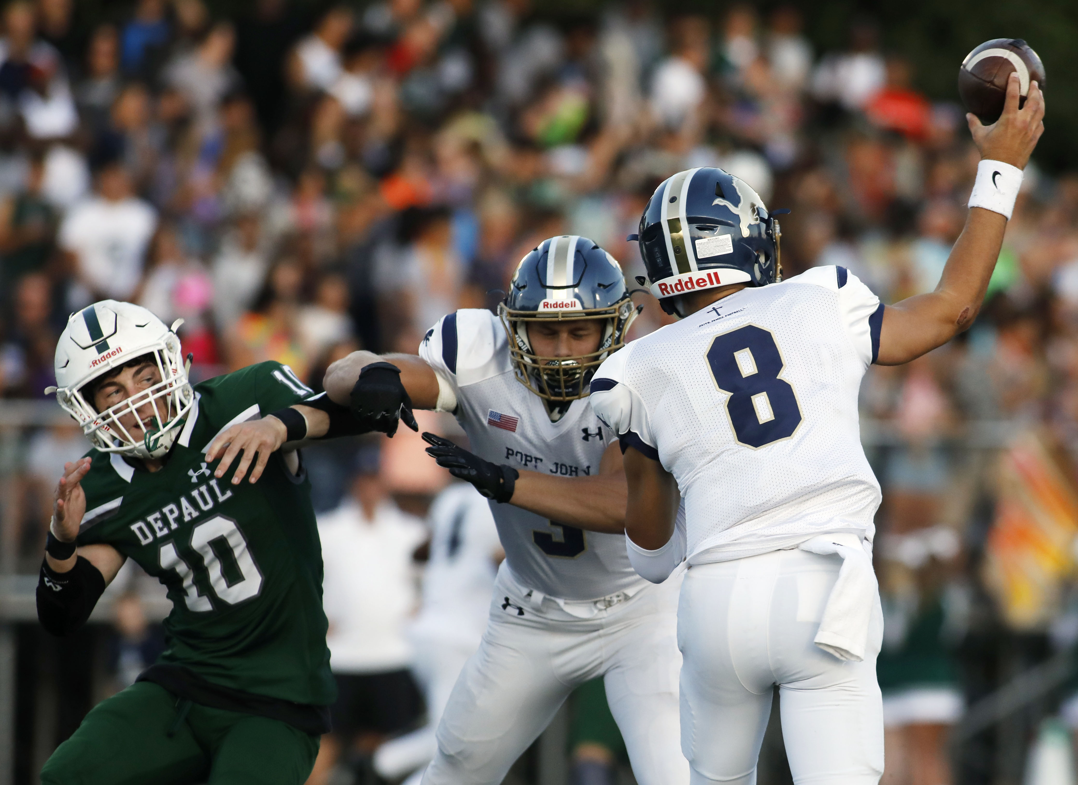 Football: DePaul beats Pope John in Week 0 game for coach John McKenna ...