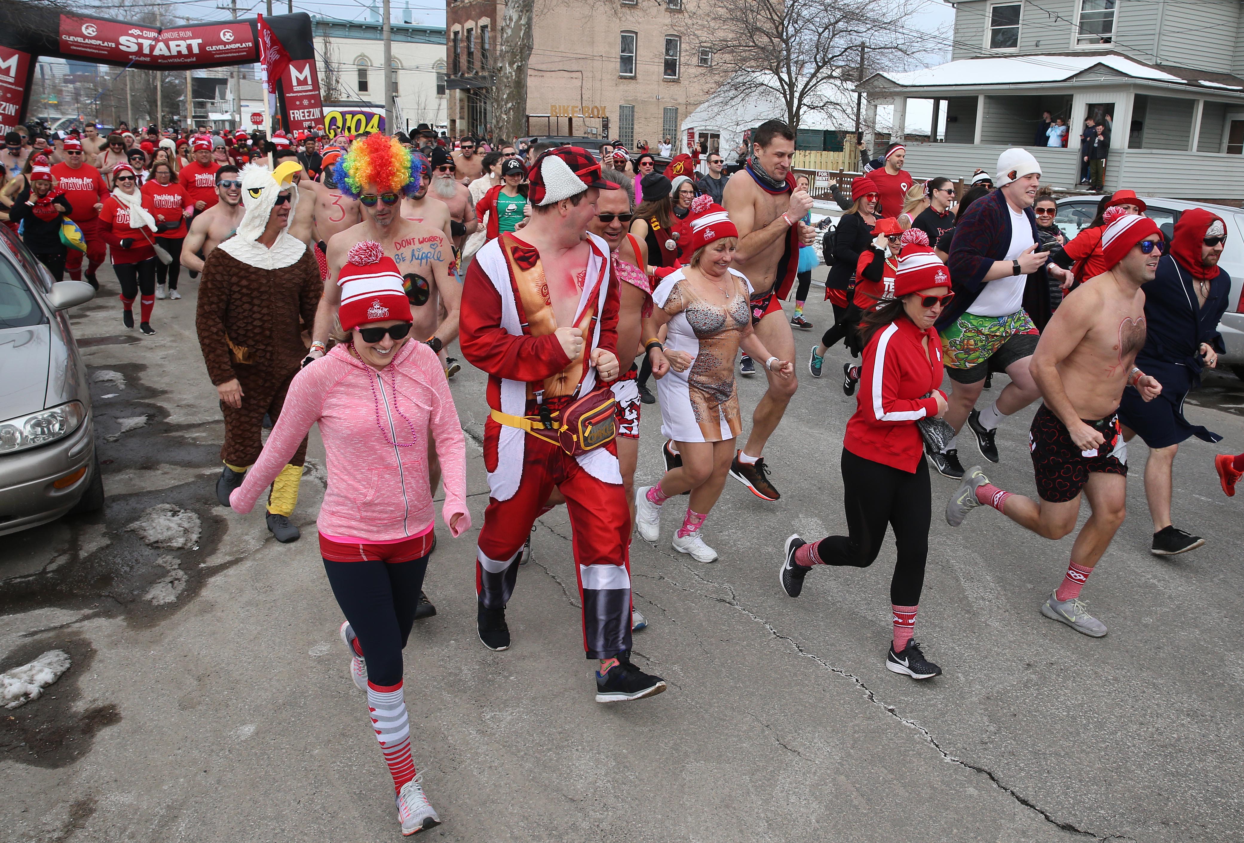 8th Annual Cupid's Undie Run in Cleveland, February 15, 2020 ...