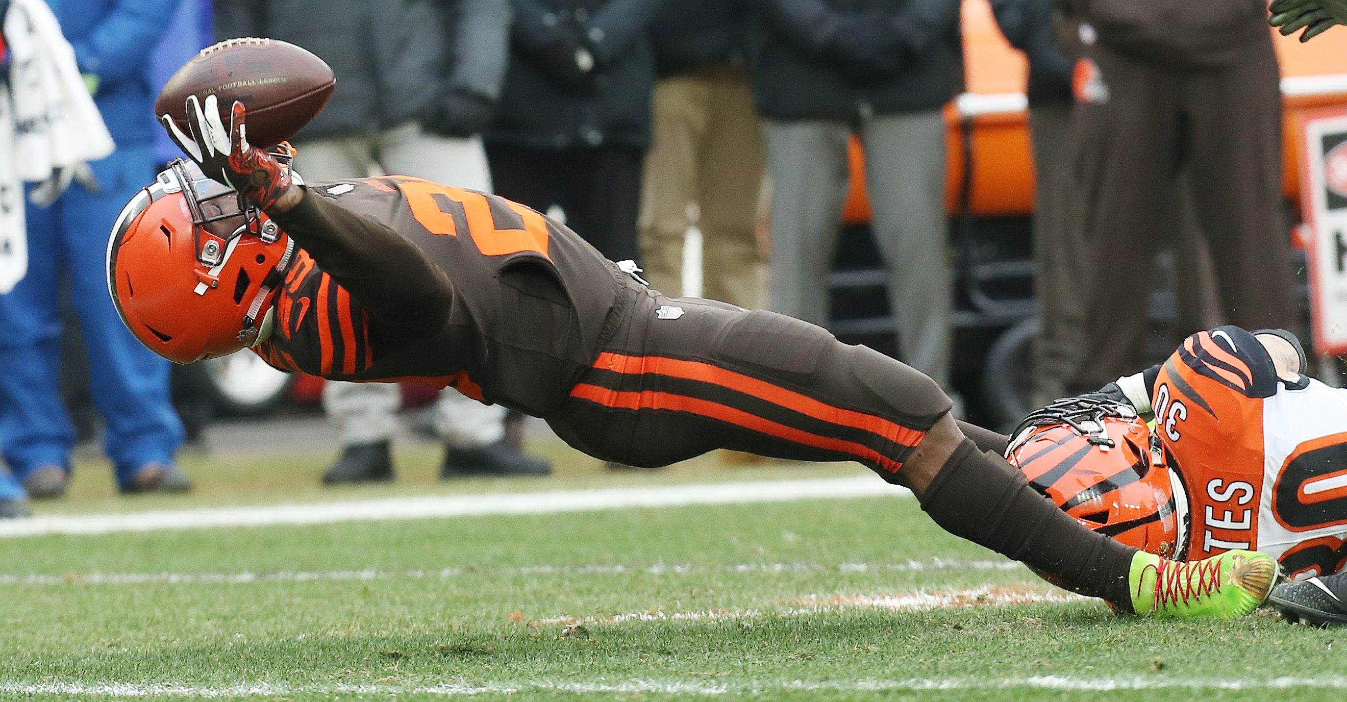 Cleveland Browns running back Duke Johnson - cleveland.com