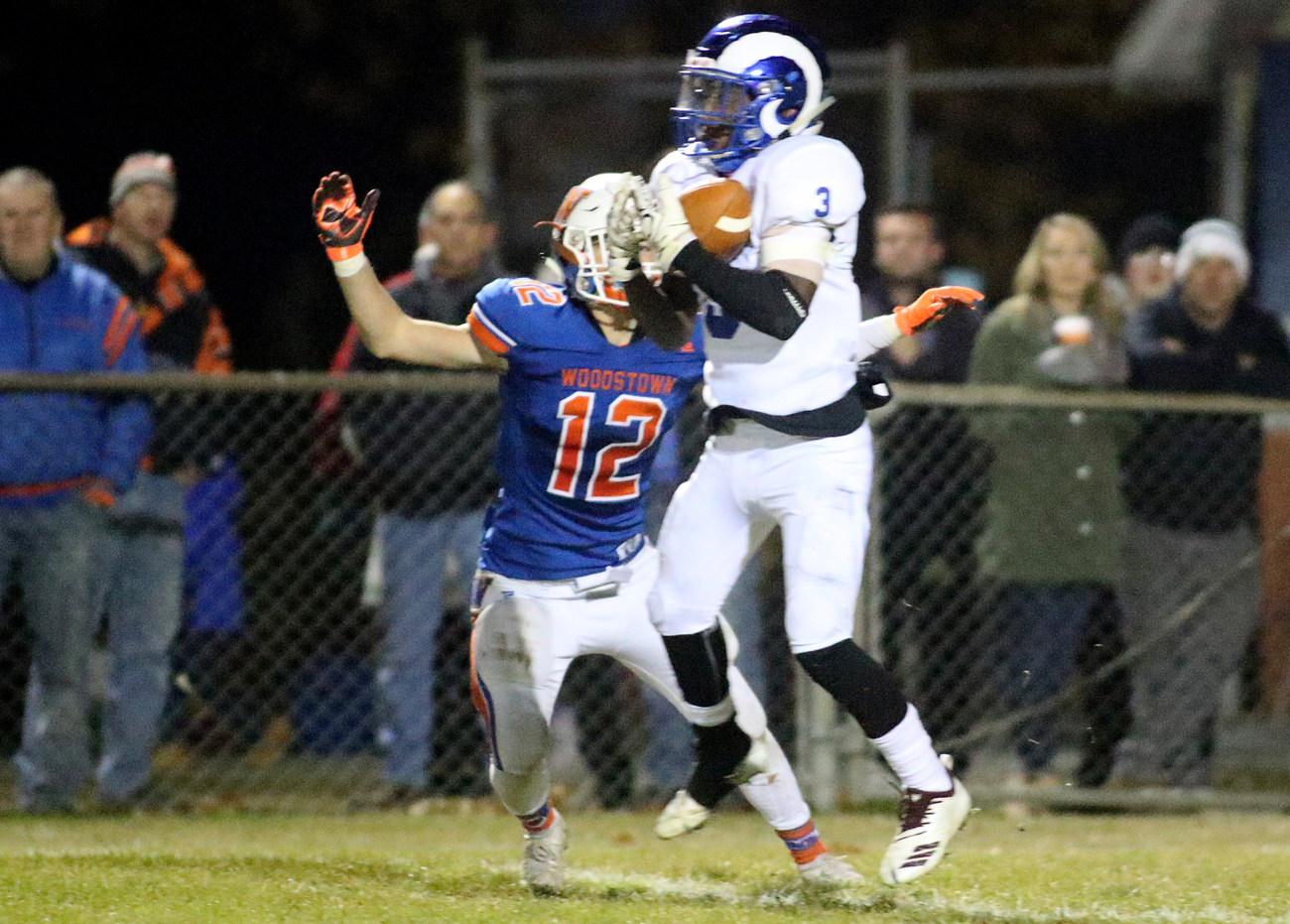 Salem vs. Woodstown football, Central Jersey Group 1 semifinal, Nov. 15 ...