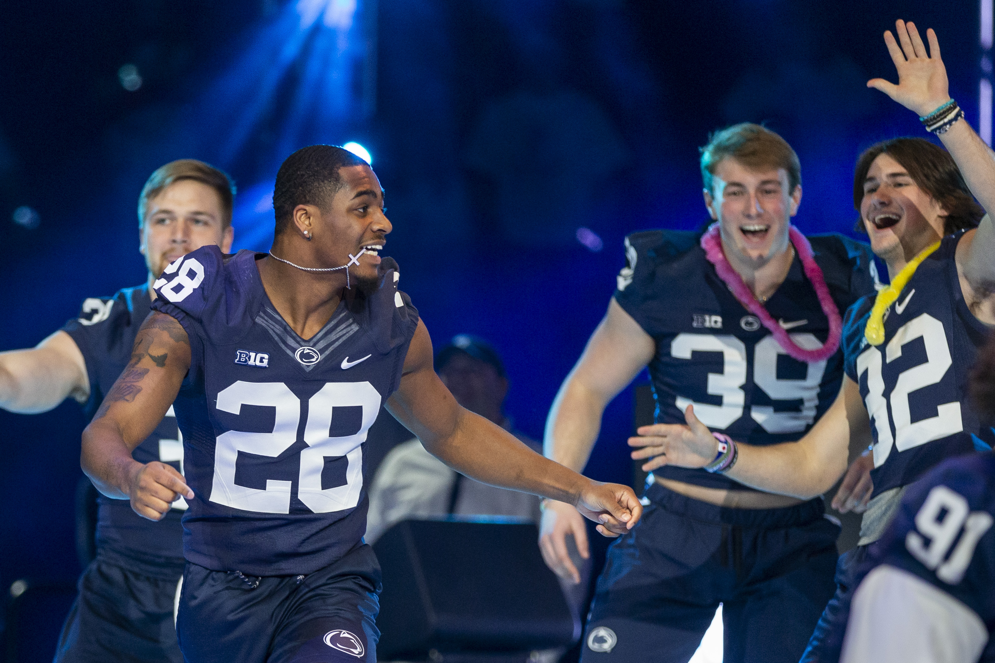 Penn State football dances in Thon Pep Rally - pennlive.com