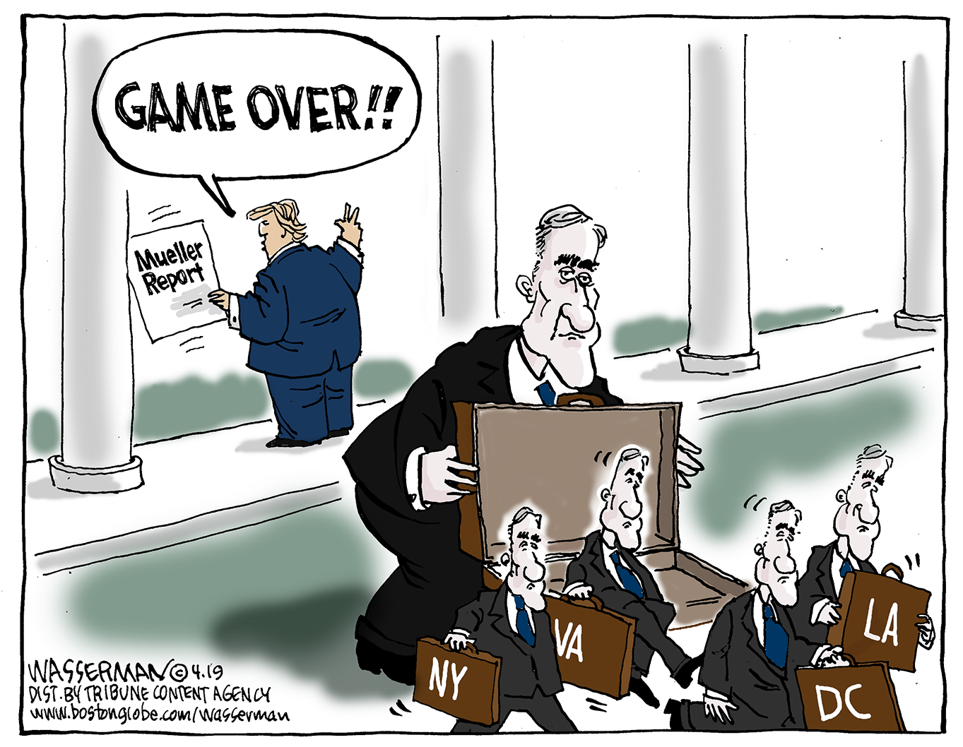 Editorial cartoons 4.23.2019 - oregonlive.com