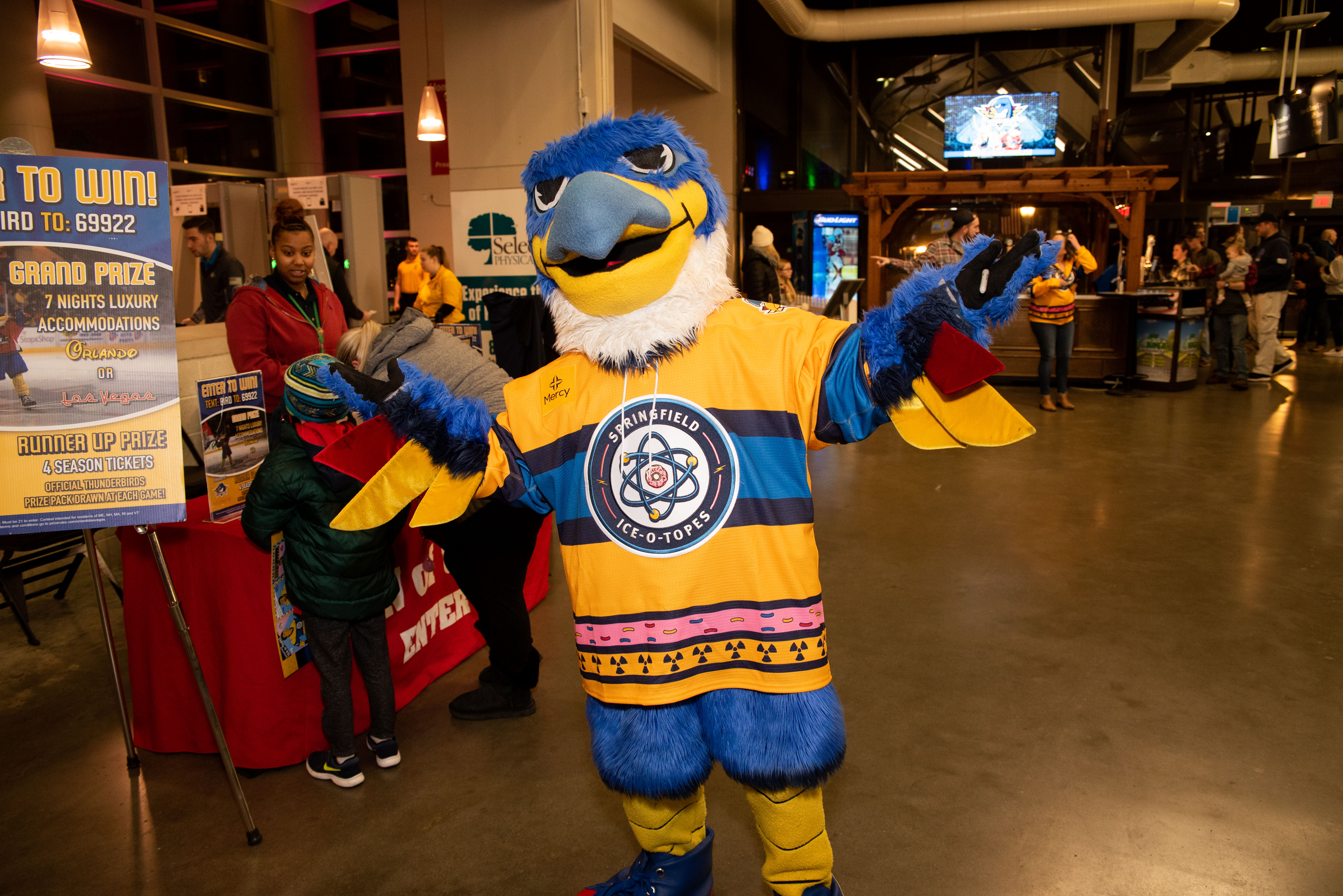 Seen@ The Springfield Thunderbirds "What If? Night" at The MassMutual ...