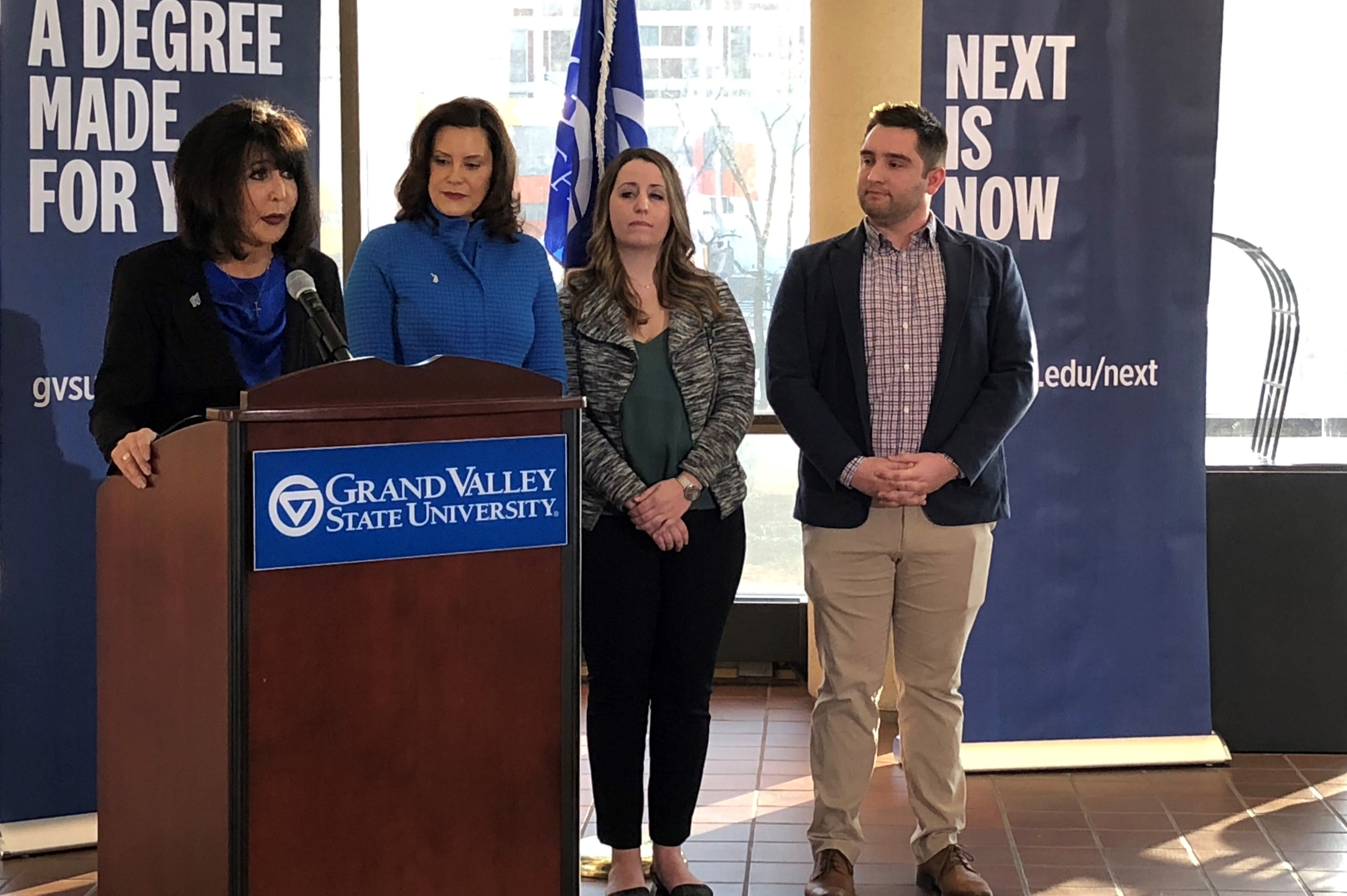 GVSU and governor roll out new accelerated degree program for the ...