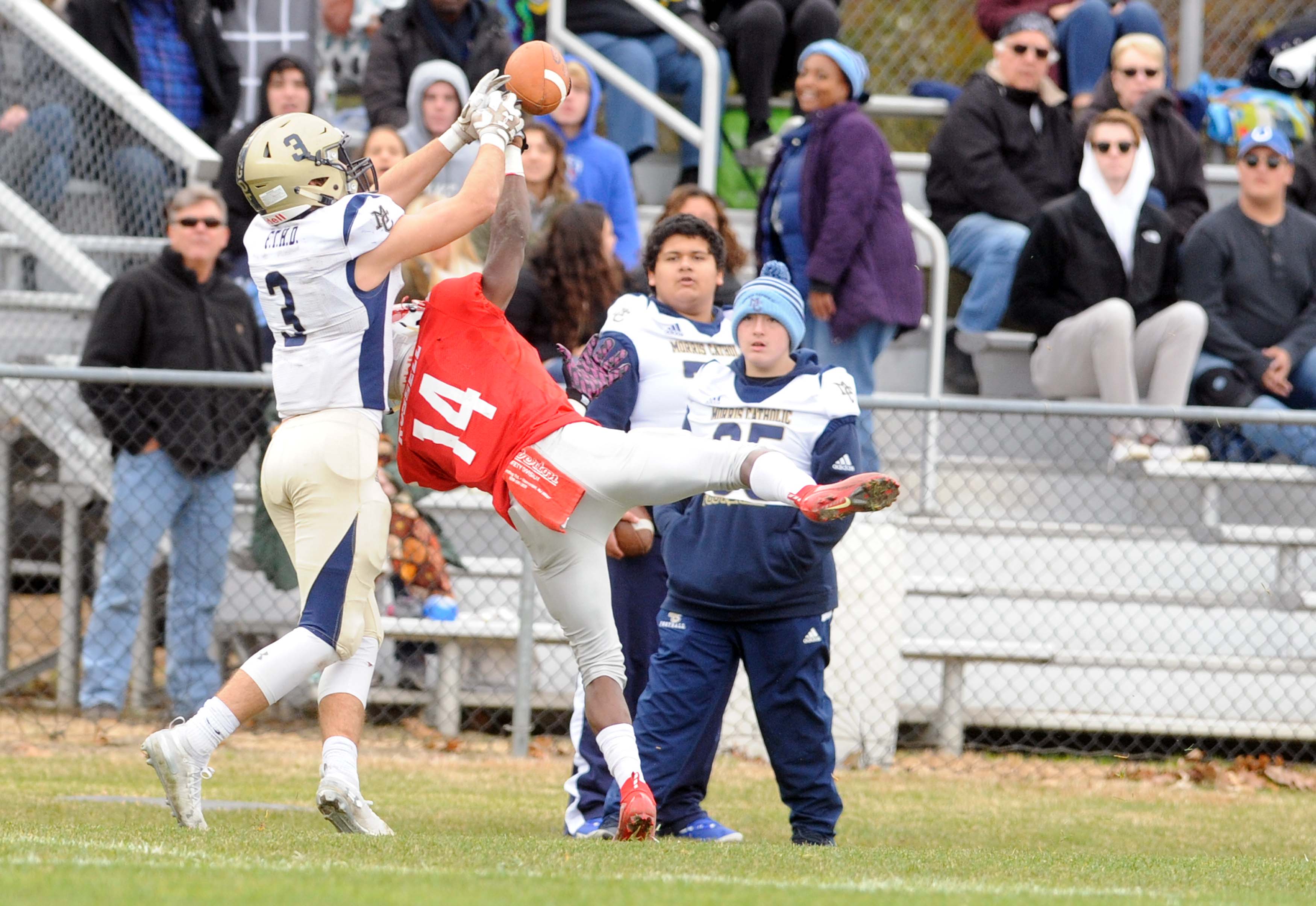 Non-public group 2 semifinal game Morris Catholic at St. Joe's ...