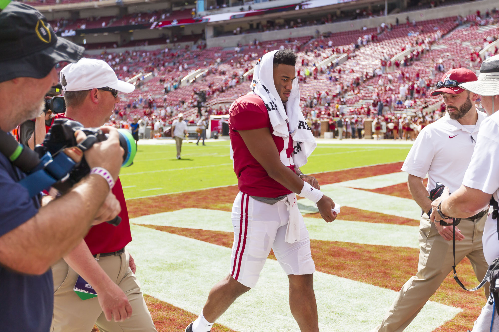 Alabama quarterback Tua Tagovailoa - al.com