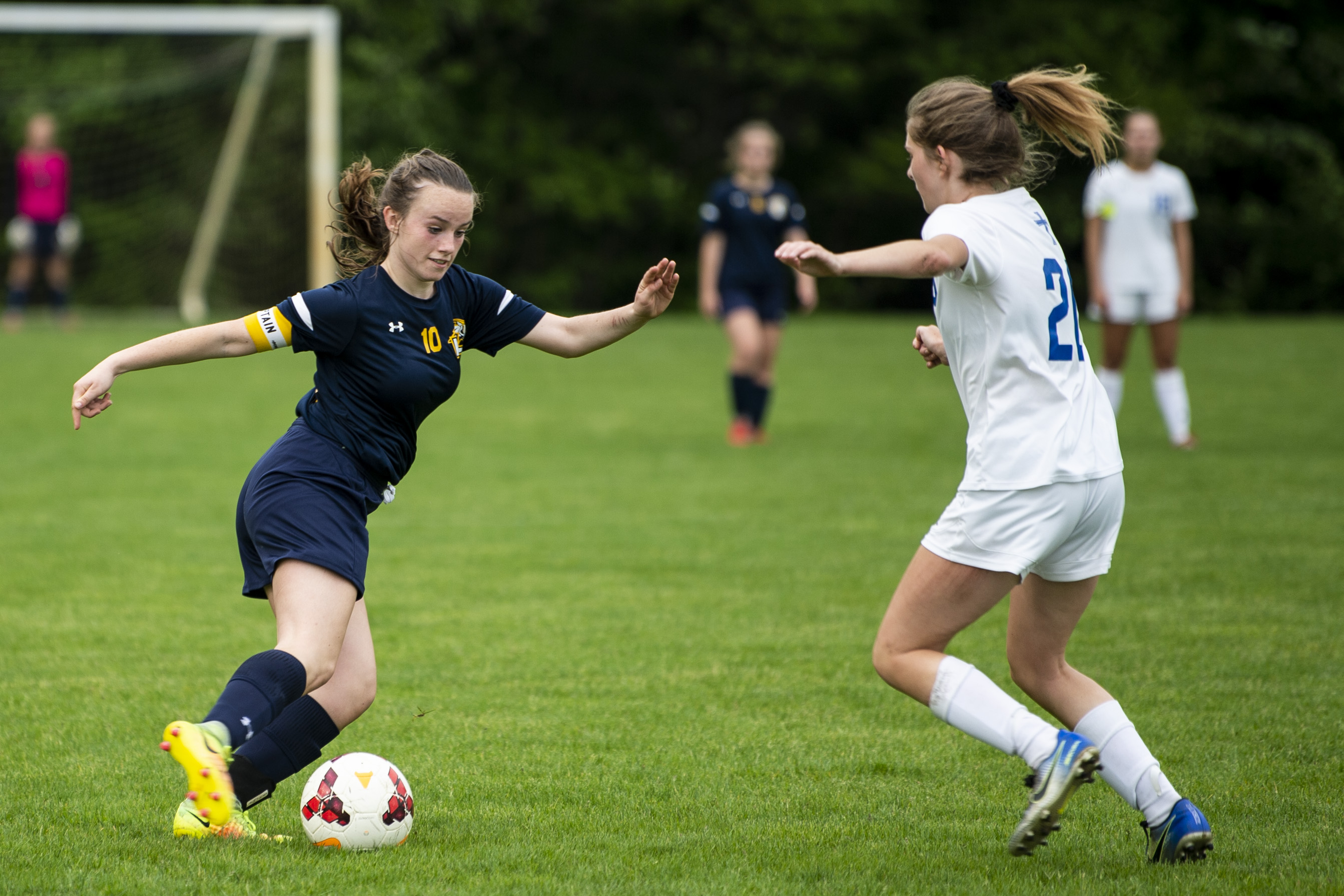 Nouvel Catholic Central defeats Valley Lutheran in the girls soccer ...