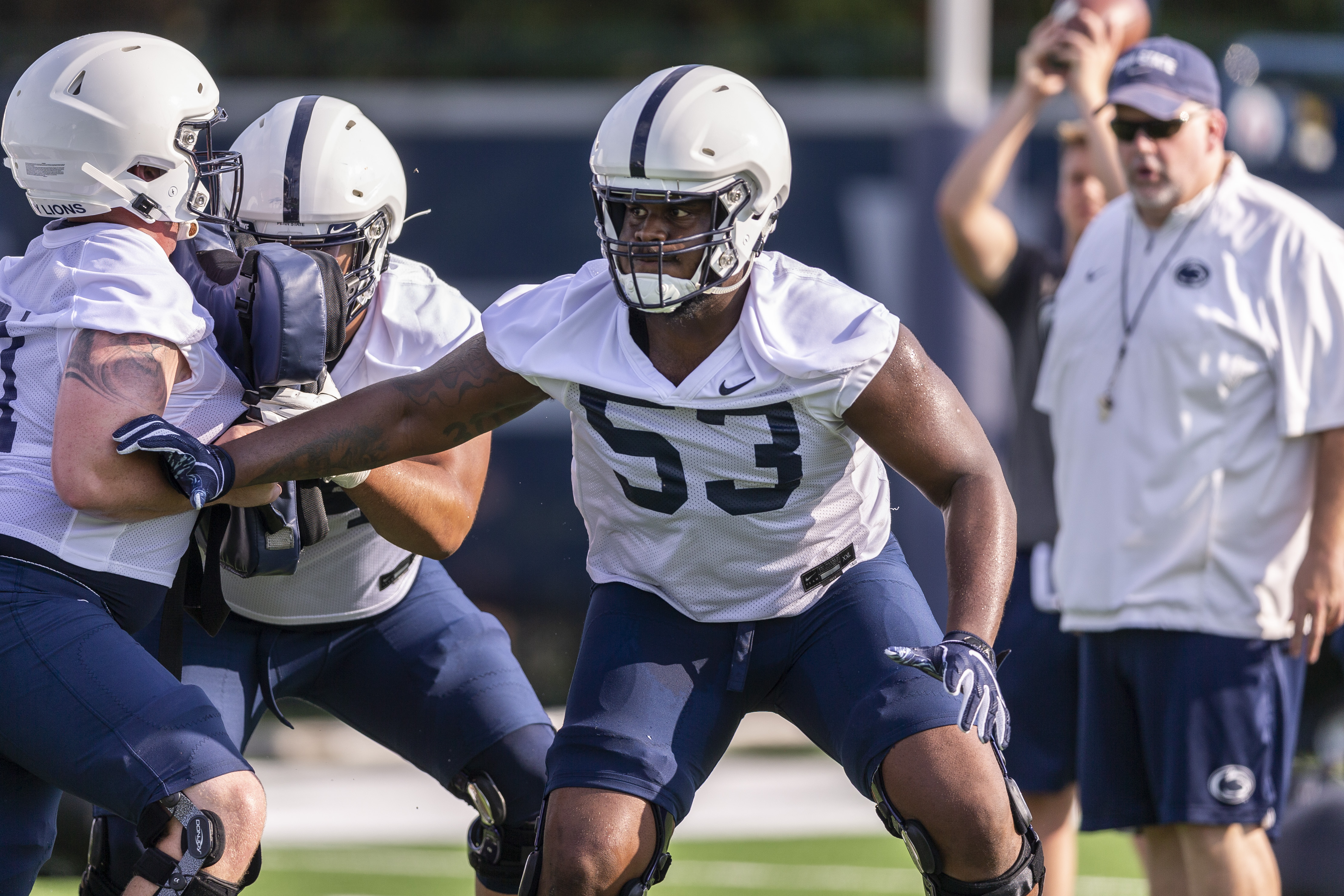 Scenes from Penn State's first practice of the season - pennlive.com