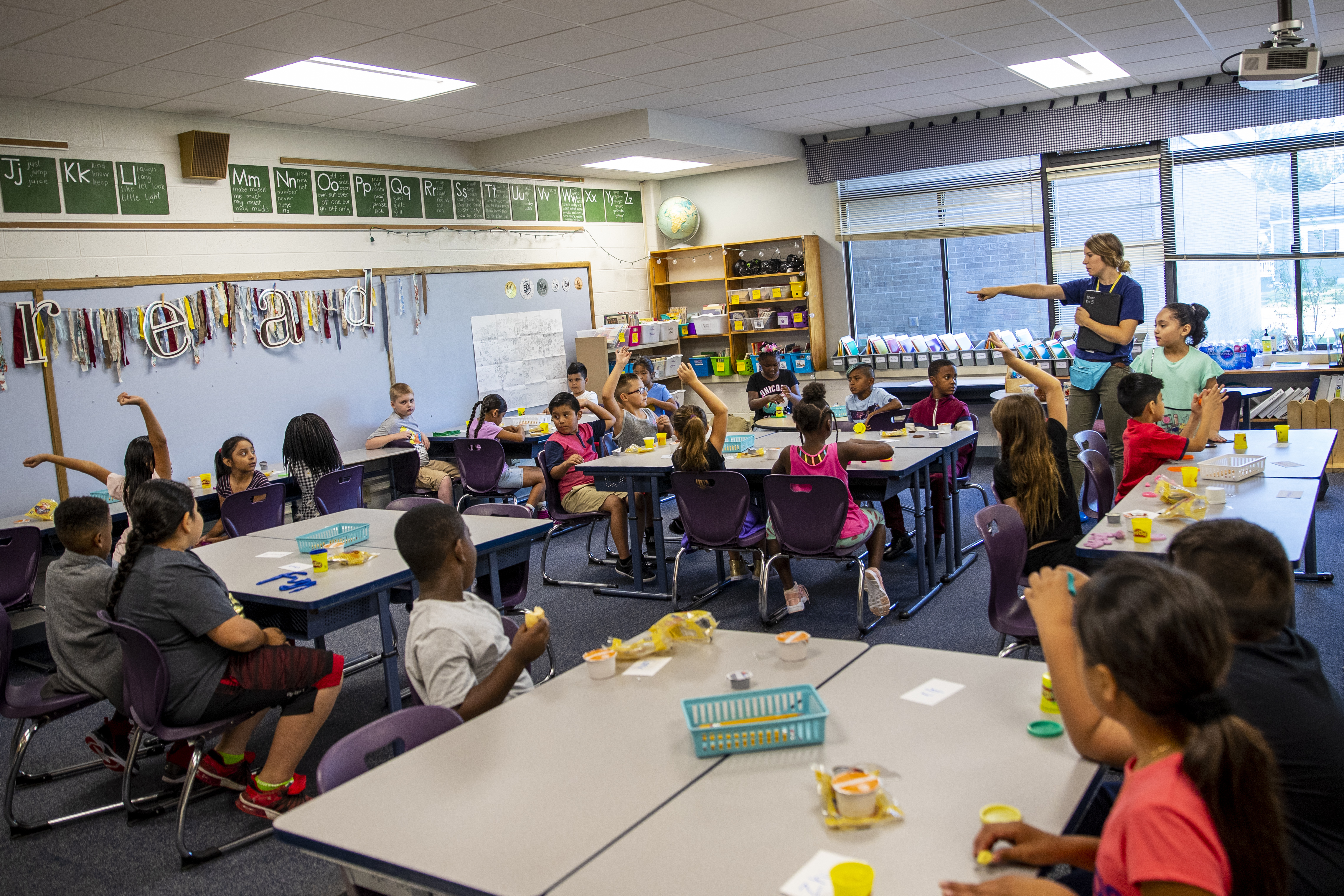 First day of school for North Godwin Elementary - mlive.com