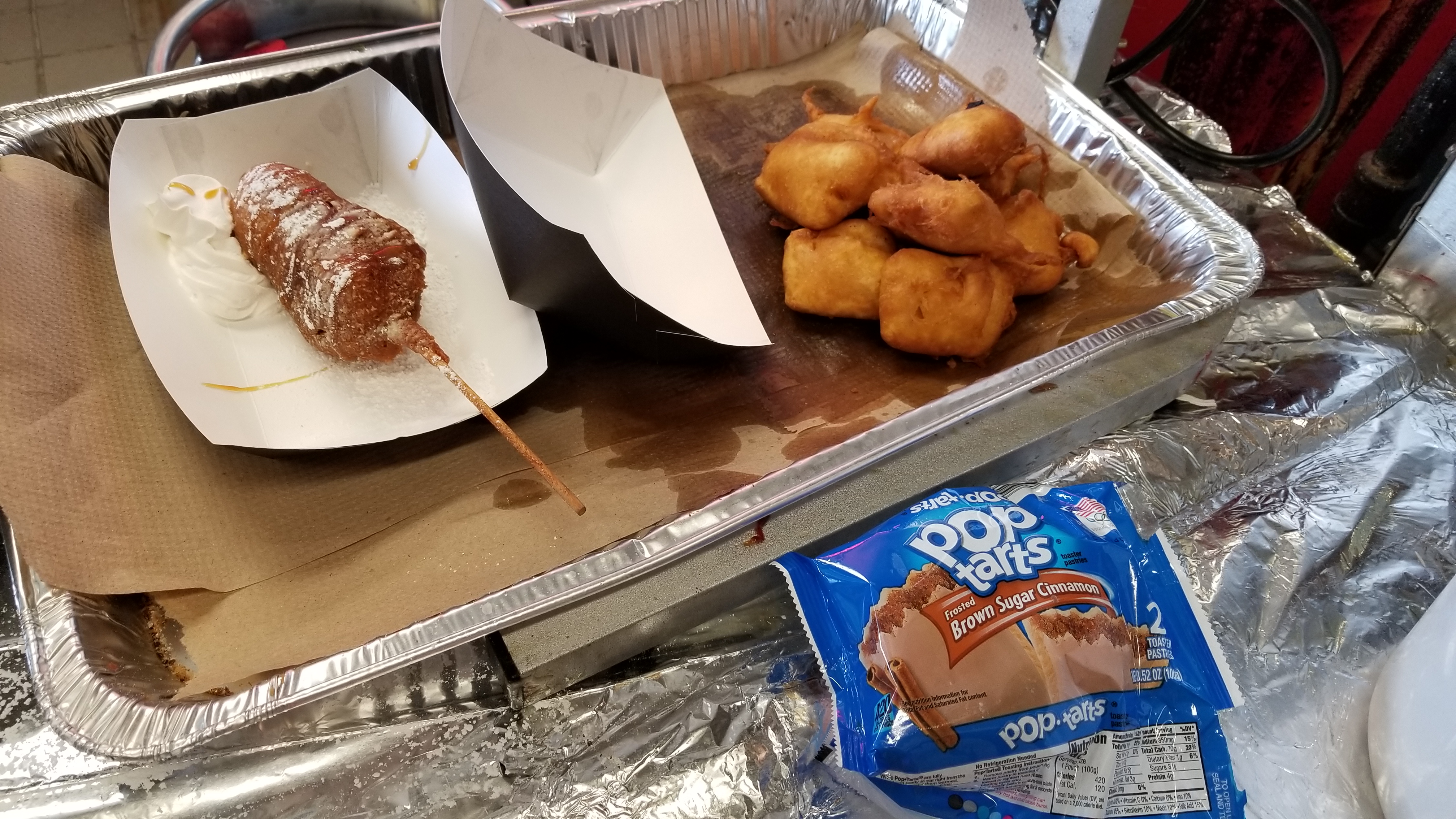 New Big E foods for 2019: Deep Fried Upside Down Pineapple Cake with ...