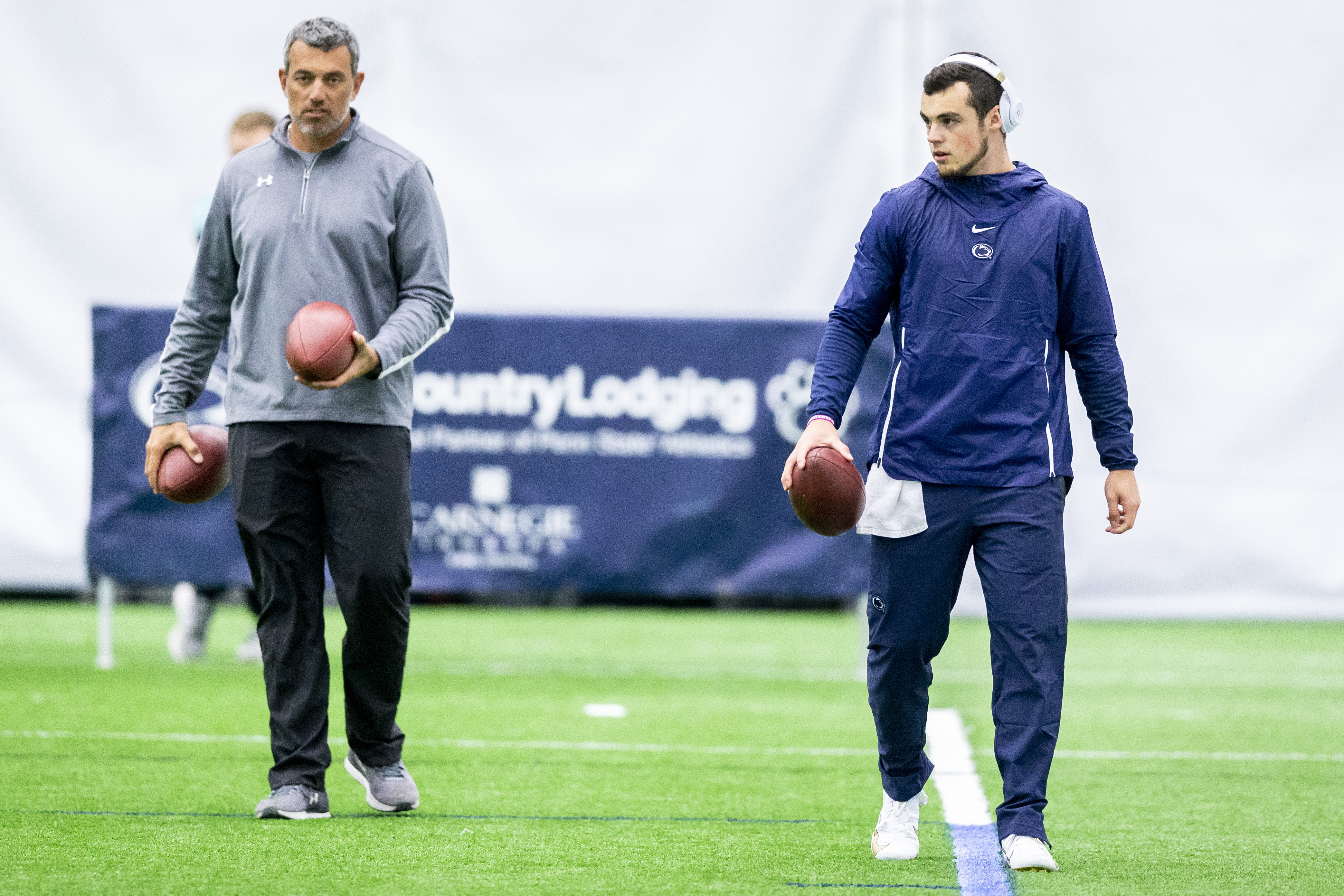 Trace McSorley at Penn State Pro Day - pennlive.com