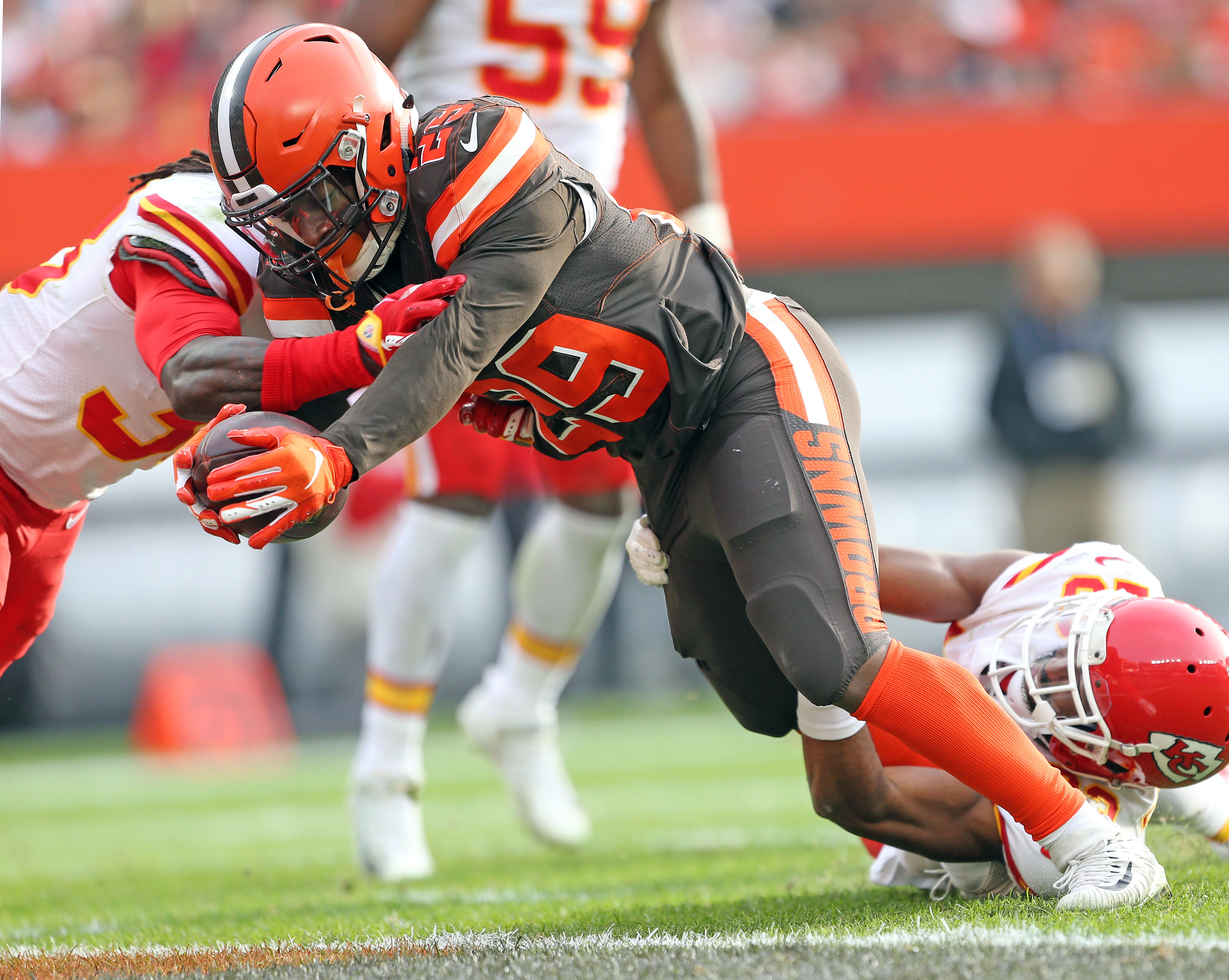 Cleveland Browns running back Duke Johnson - cleveland.com