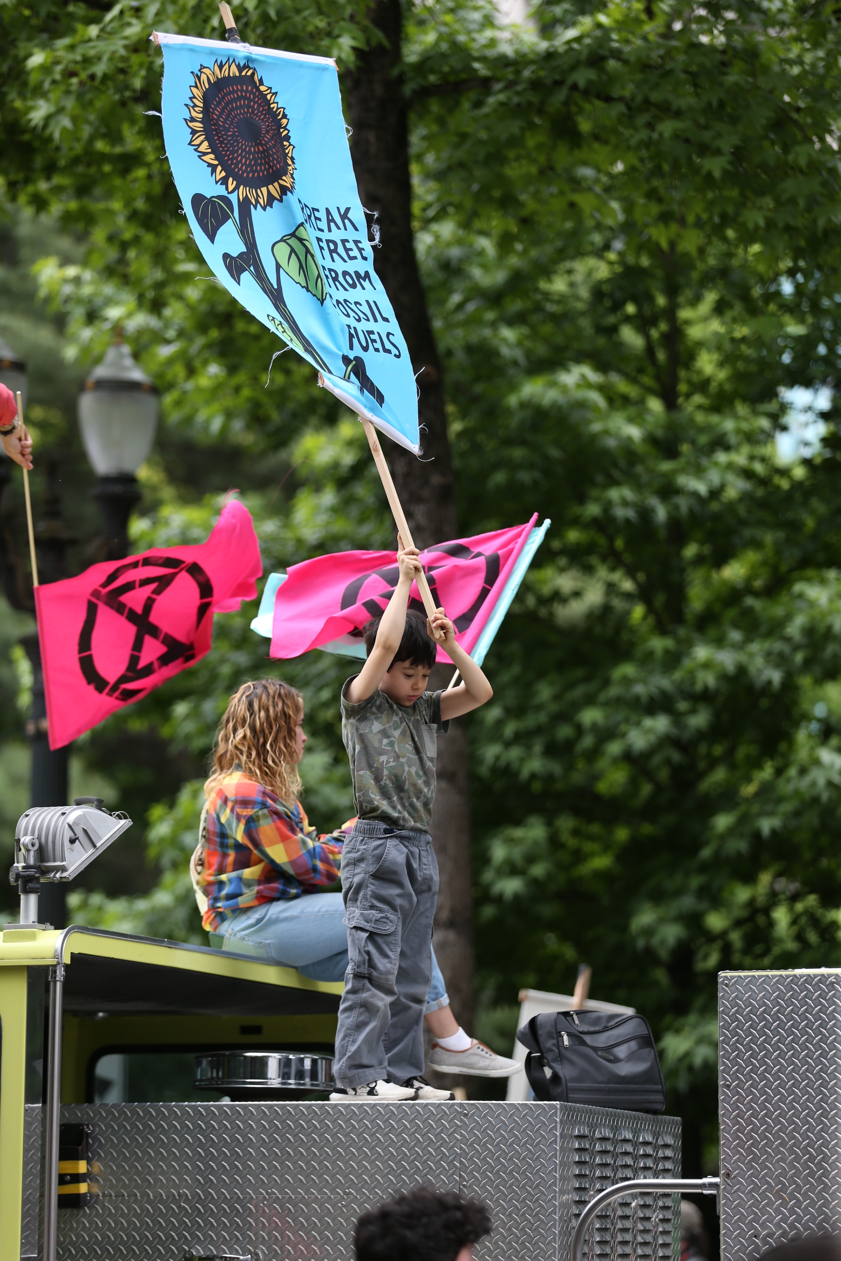 Climate Change Demonstration in Downtown Portland - oregonlive.com