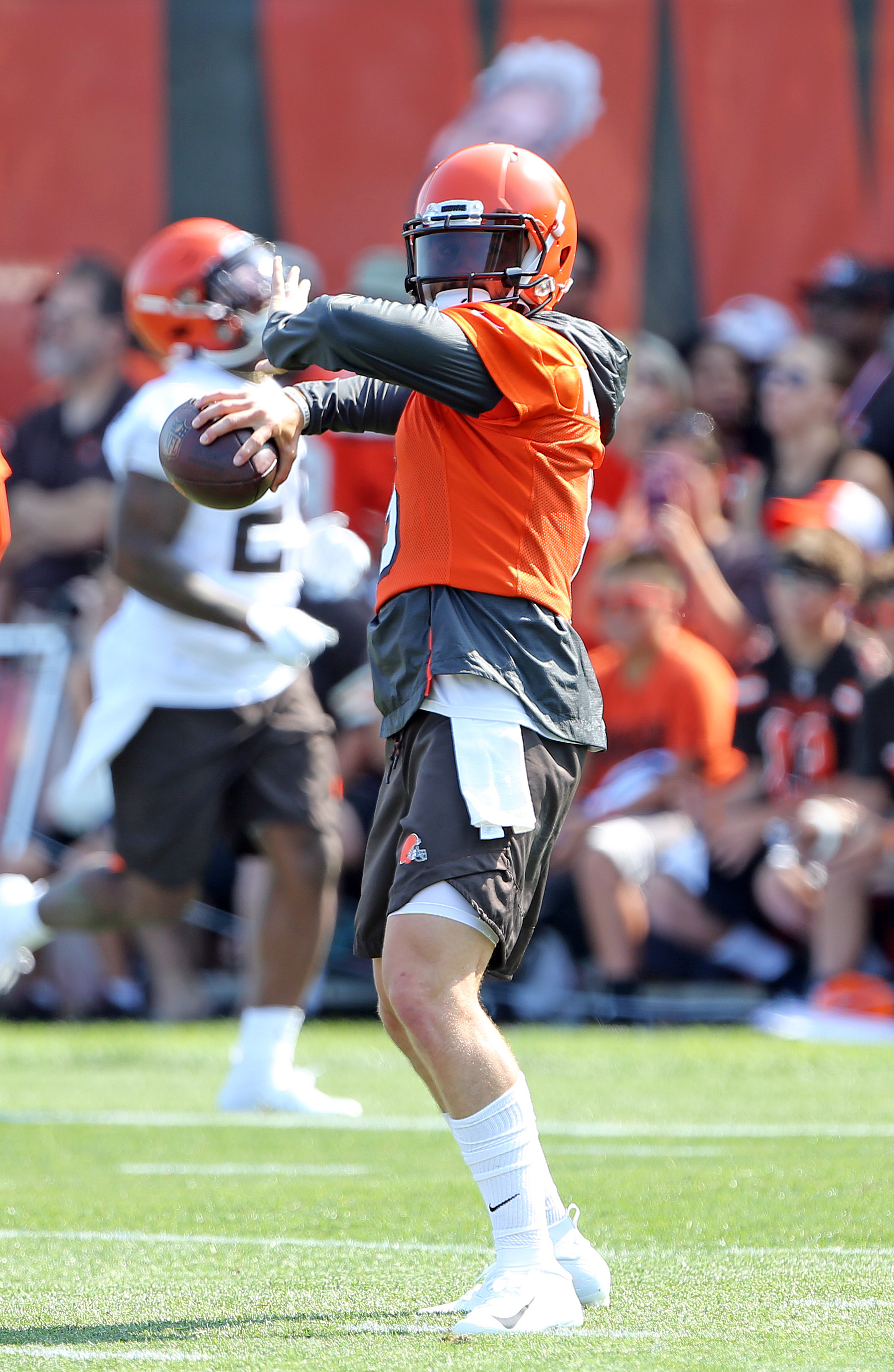 Cleveland Browns Baker Mayfield's first day of training camp ...