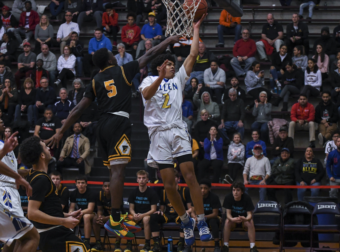 District 11 Class 6A boys basketball semifinals: William Allen vs ...