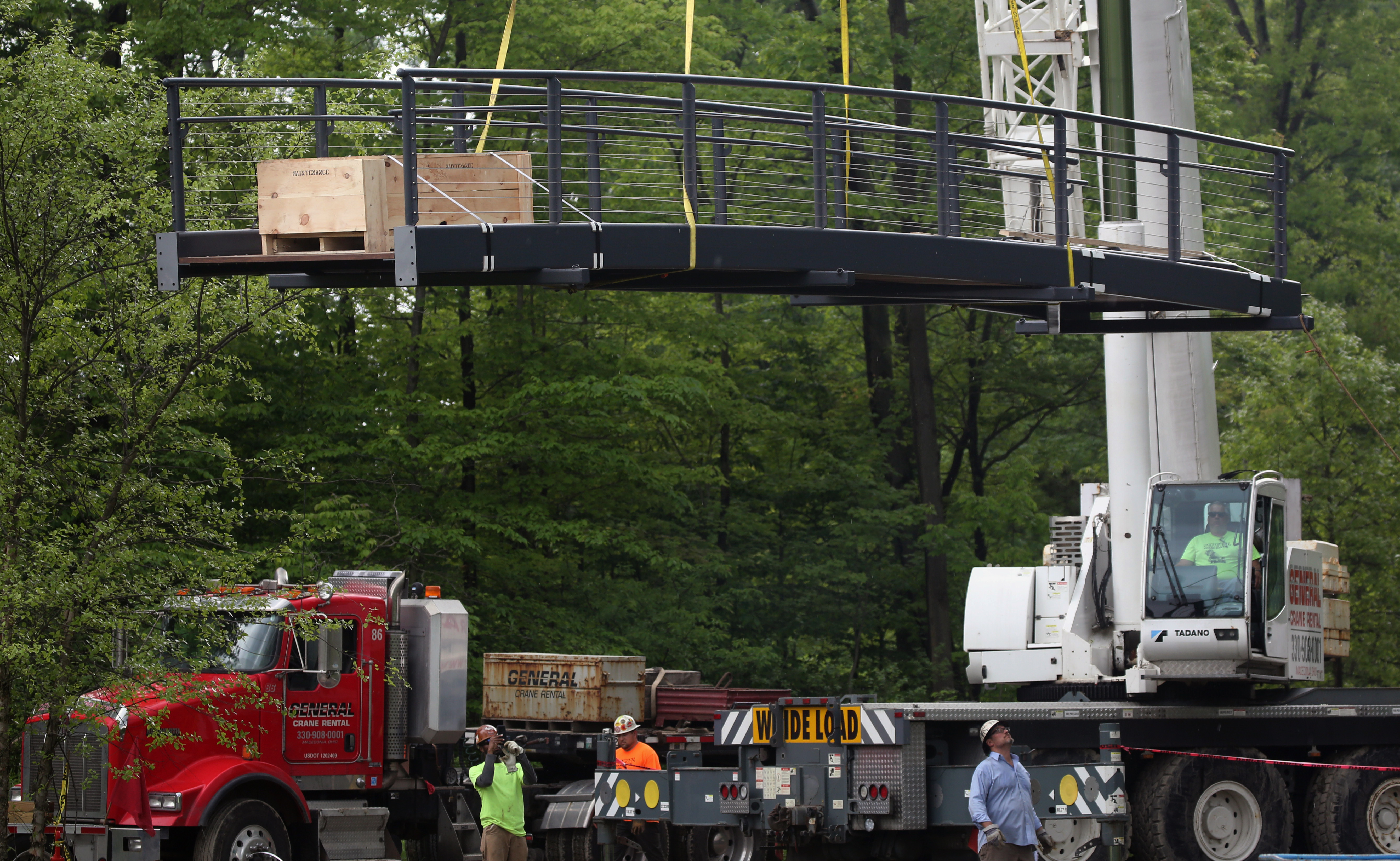 Bridge installed at Laurel's Butler Campus designed by senior Claire ...