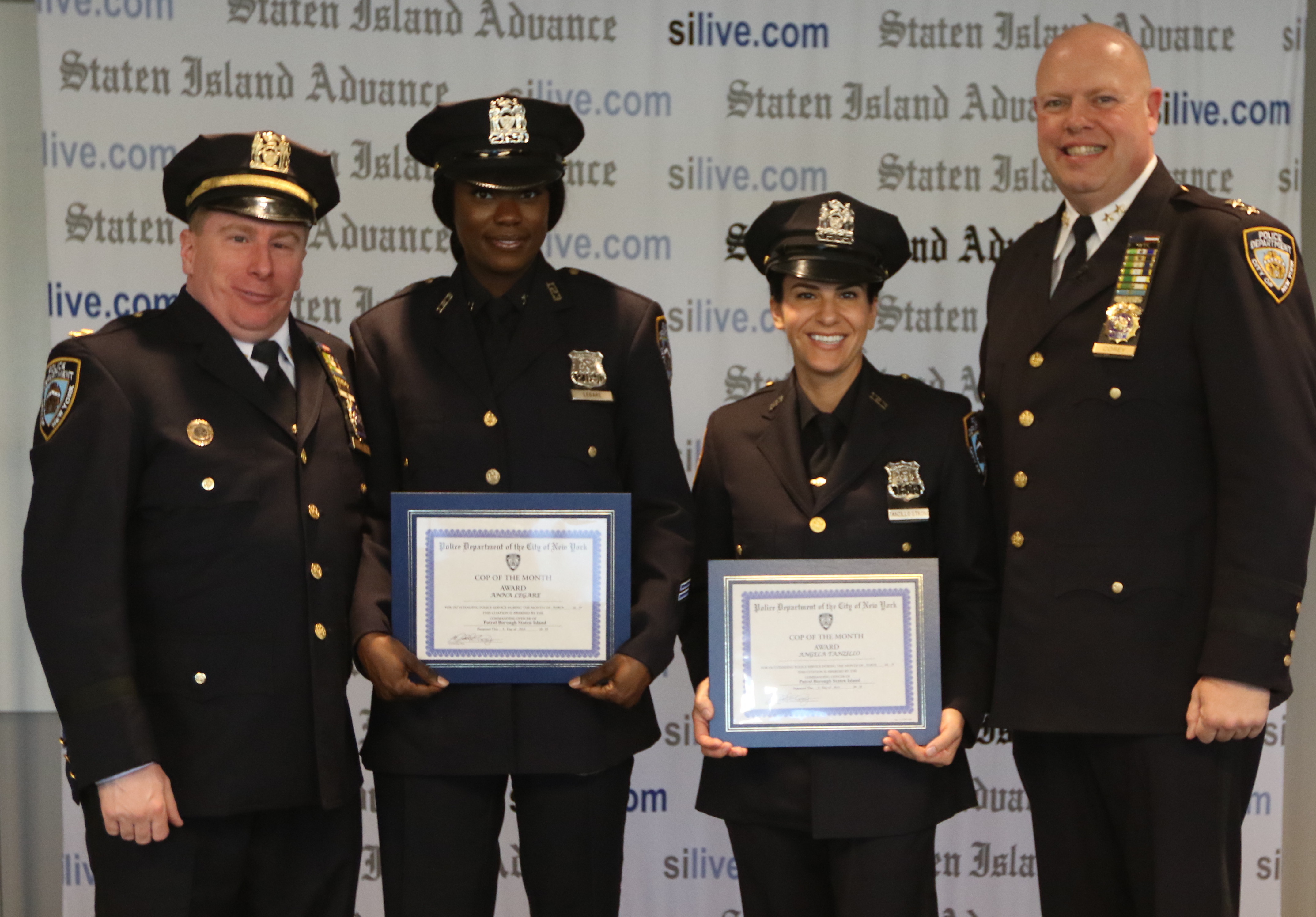 NYPD honors cops and K-9 Timo for notable arrests - silive.com
