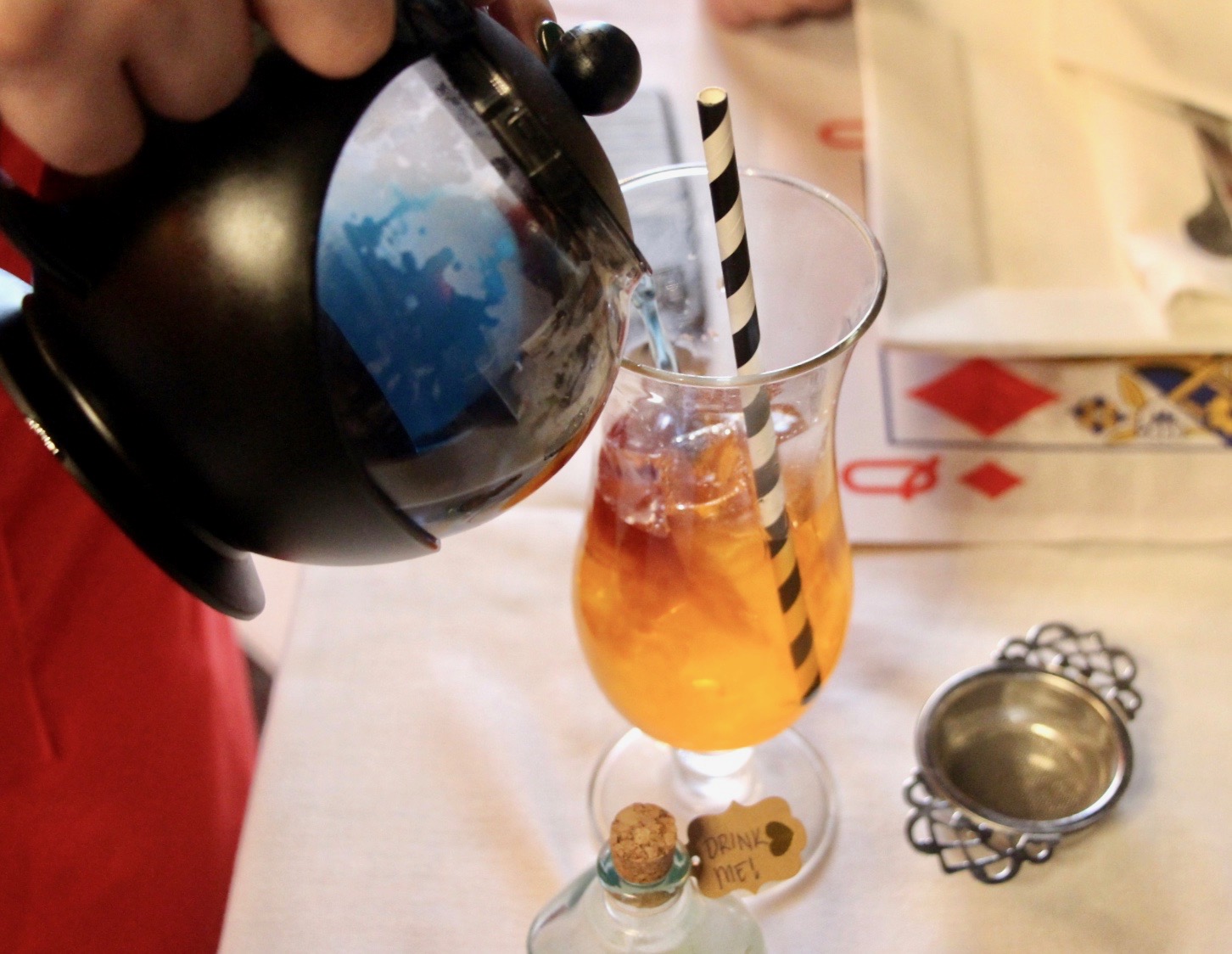 Take a look at the magic potions, 'Eat me' cookies and loose-leaf teas ...