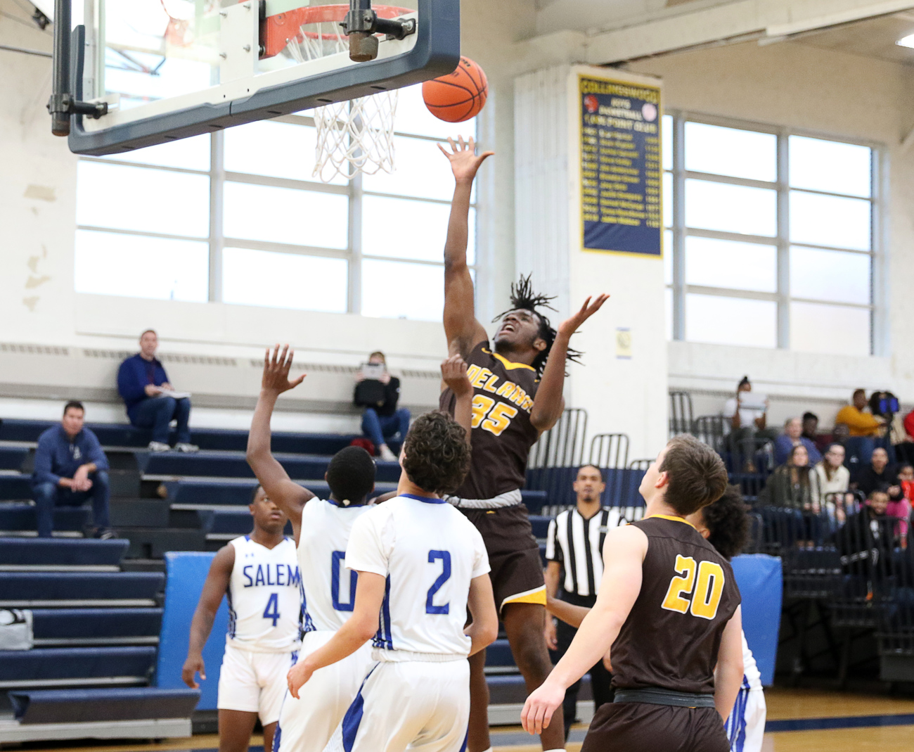 Delran vs. Salem boys basketball at Collingswood High School, Dec. 28 ...