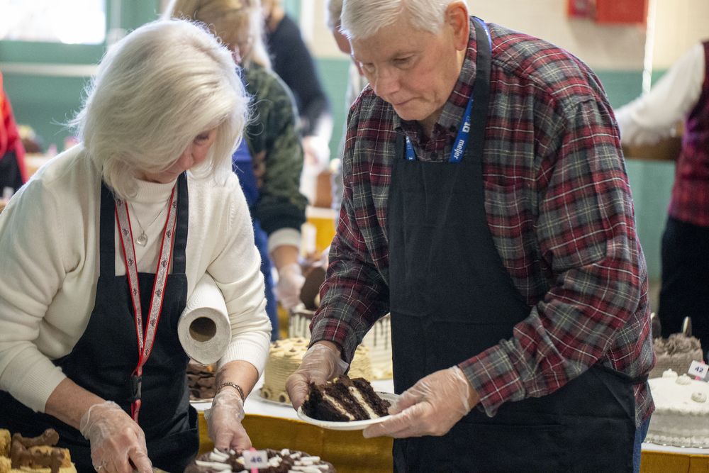 Chocolate cake judging at the 2019 Pennsylvania Farm Show - pennlive.com