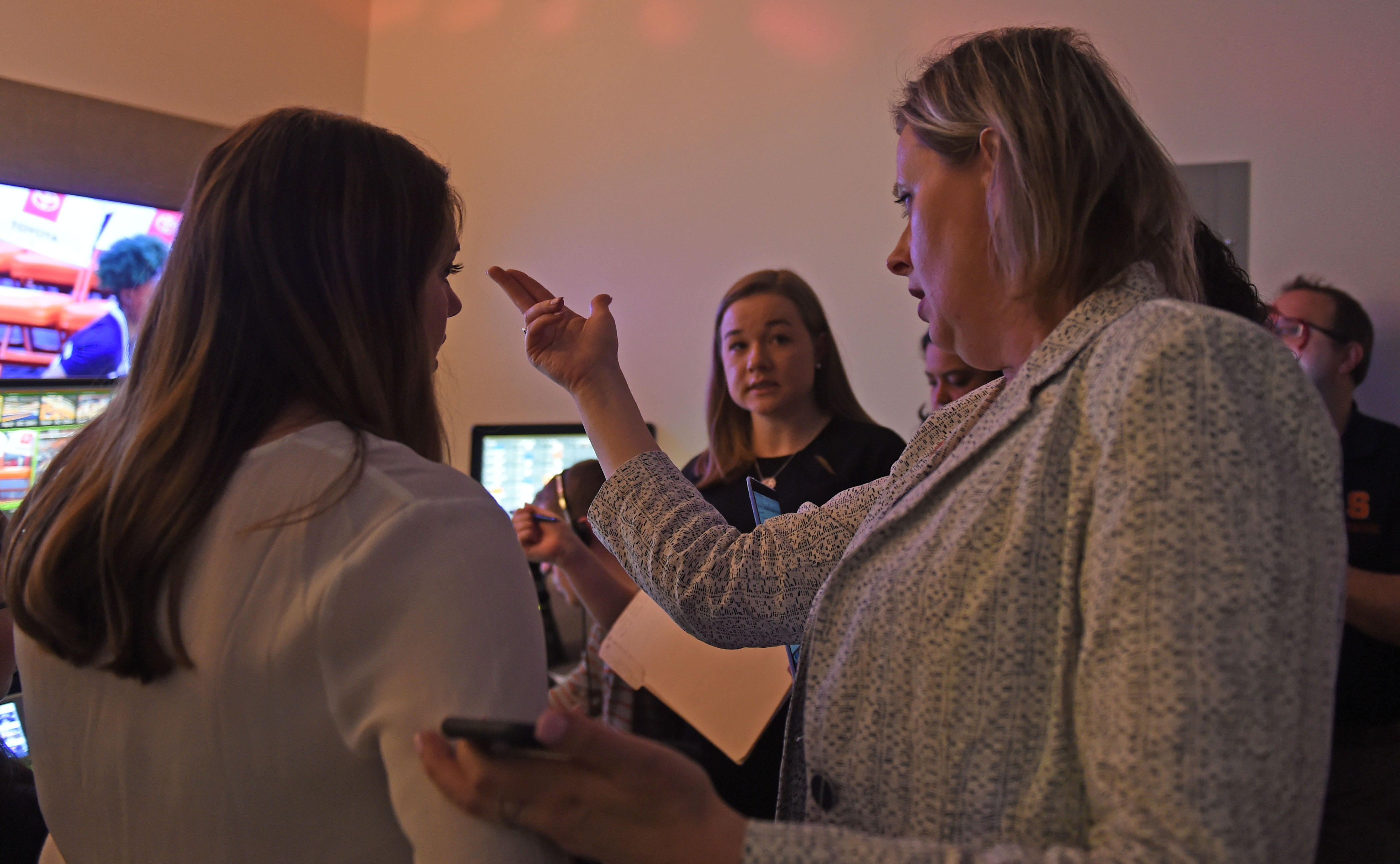 Women led ACCNX broadcast team for Syracuse Women's basketball vs ...