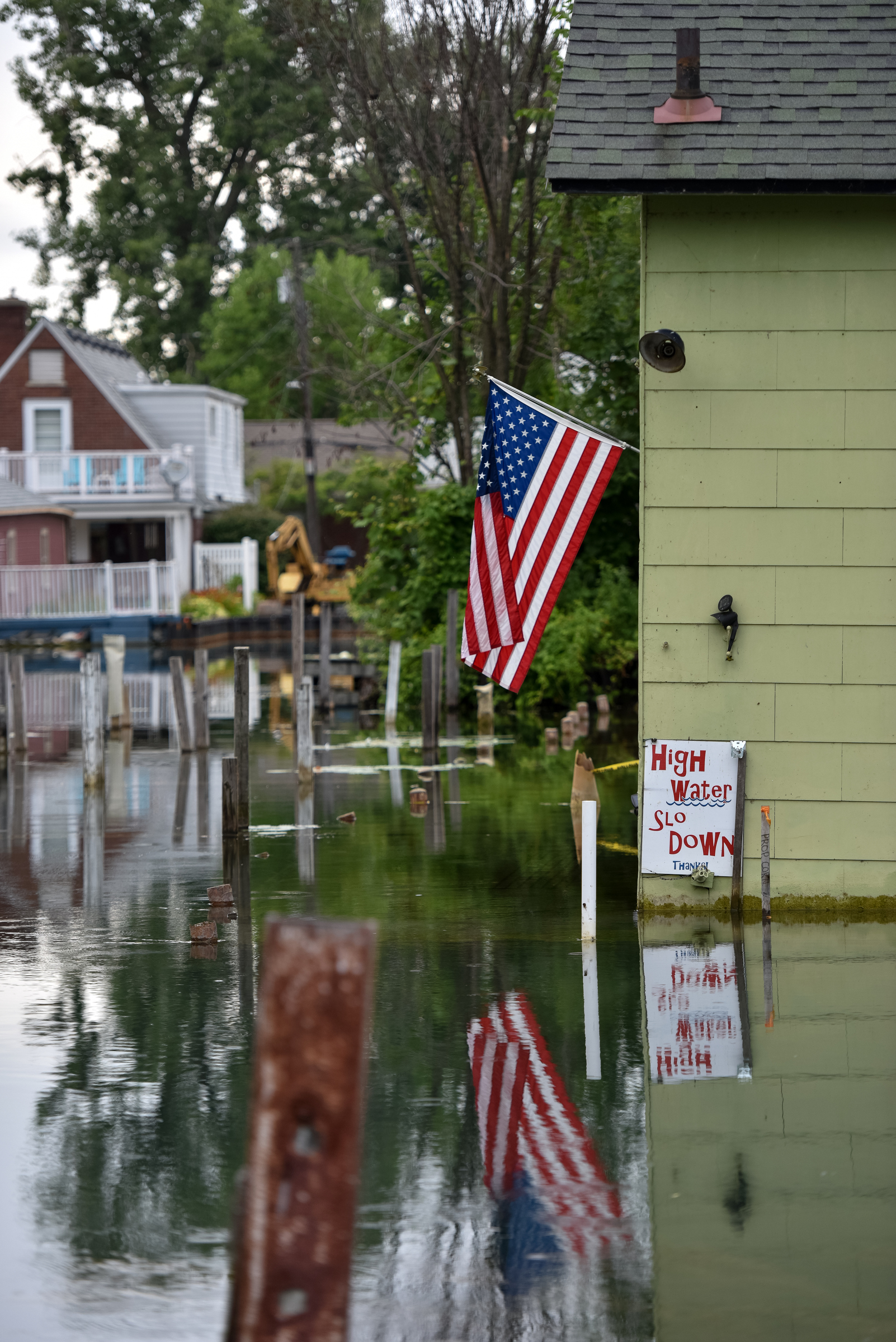 Detroit's canal residents struggling with high water levels 3 months ...
