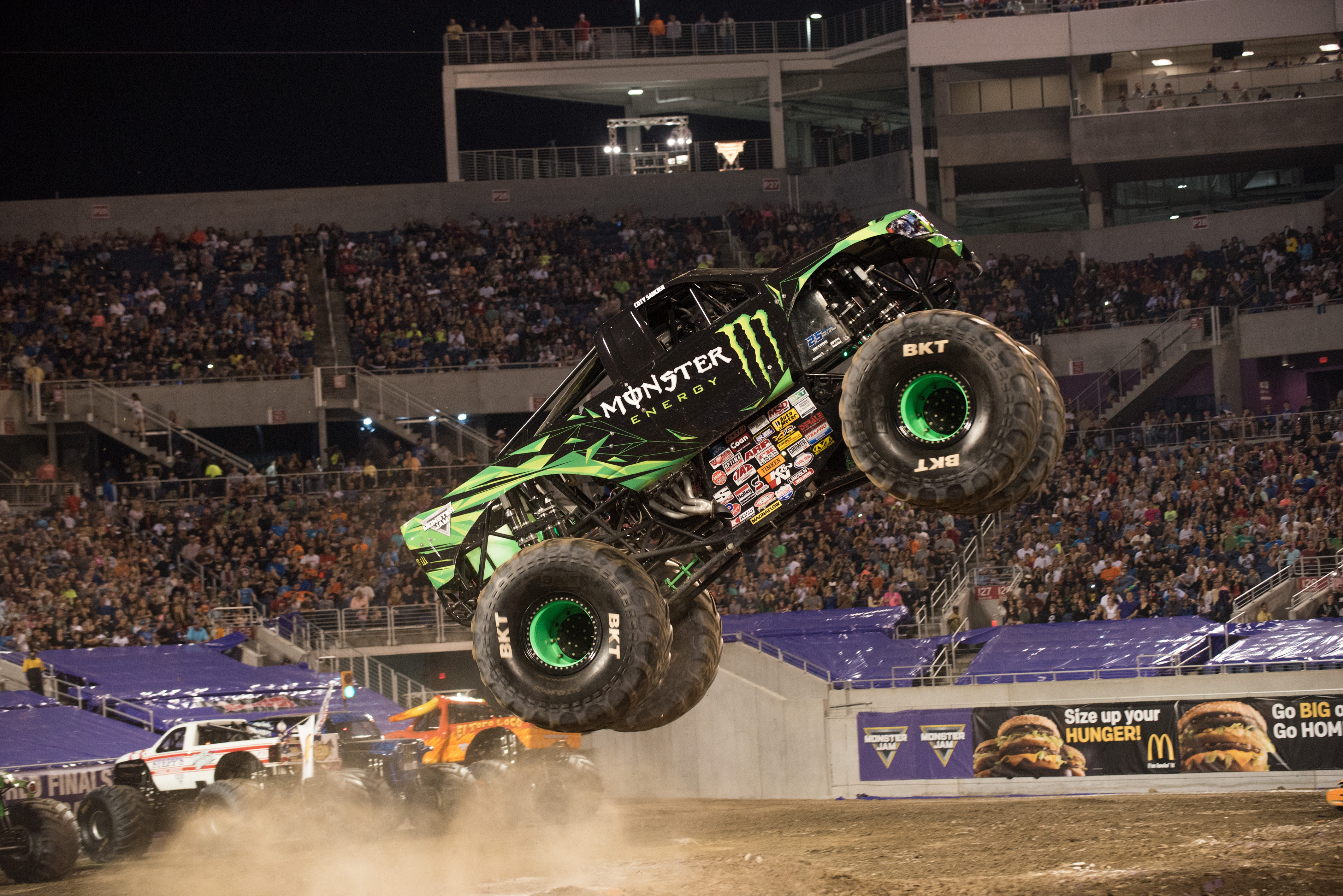 Monster Jam monster trucks in action - al.com